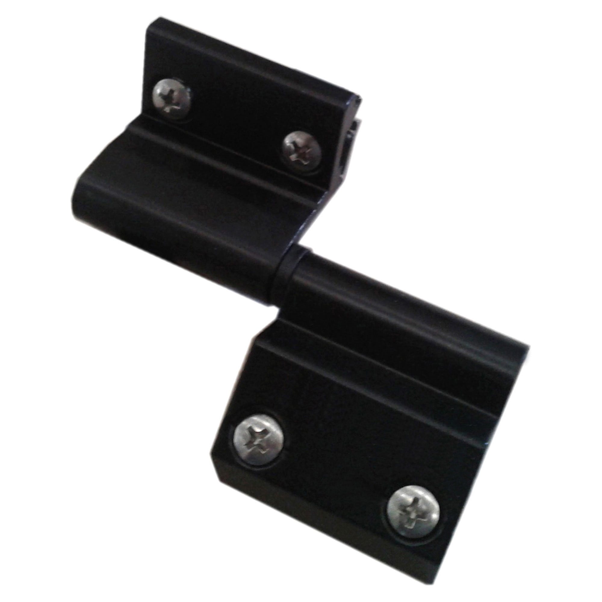 CERNIERE PER PROFILI IN ALLUMINIO ERRE 40 50TT 60TT 93,5x45,3 mm NERO ...