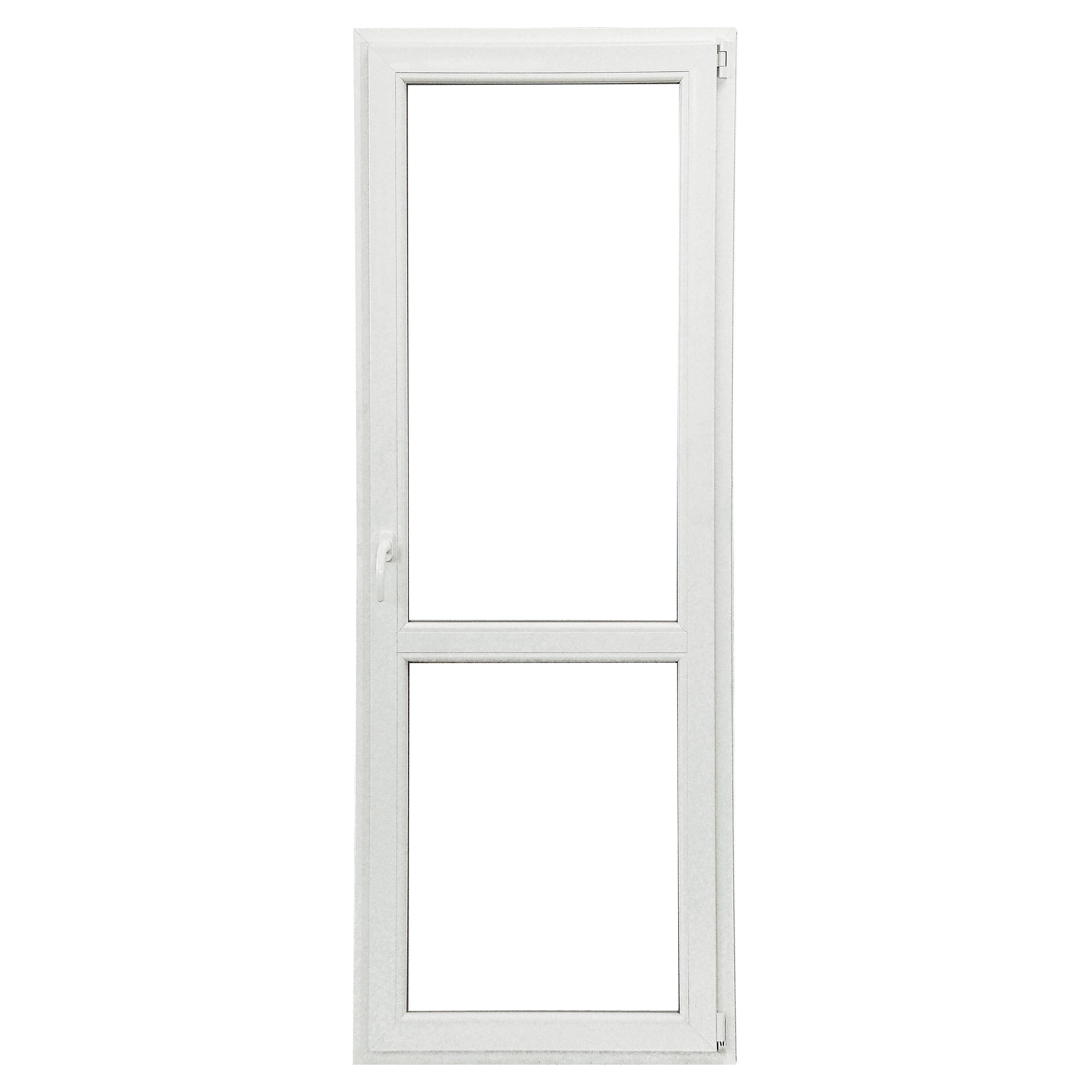 PORTA FINESTRA IN PVC BIANCA 1 ANTA DESTRA 80x220 cm (LxH)