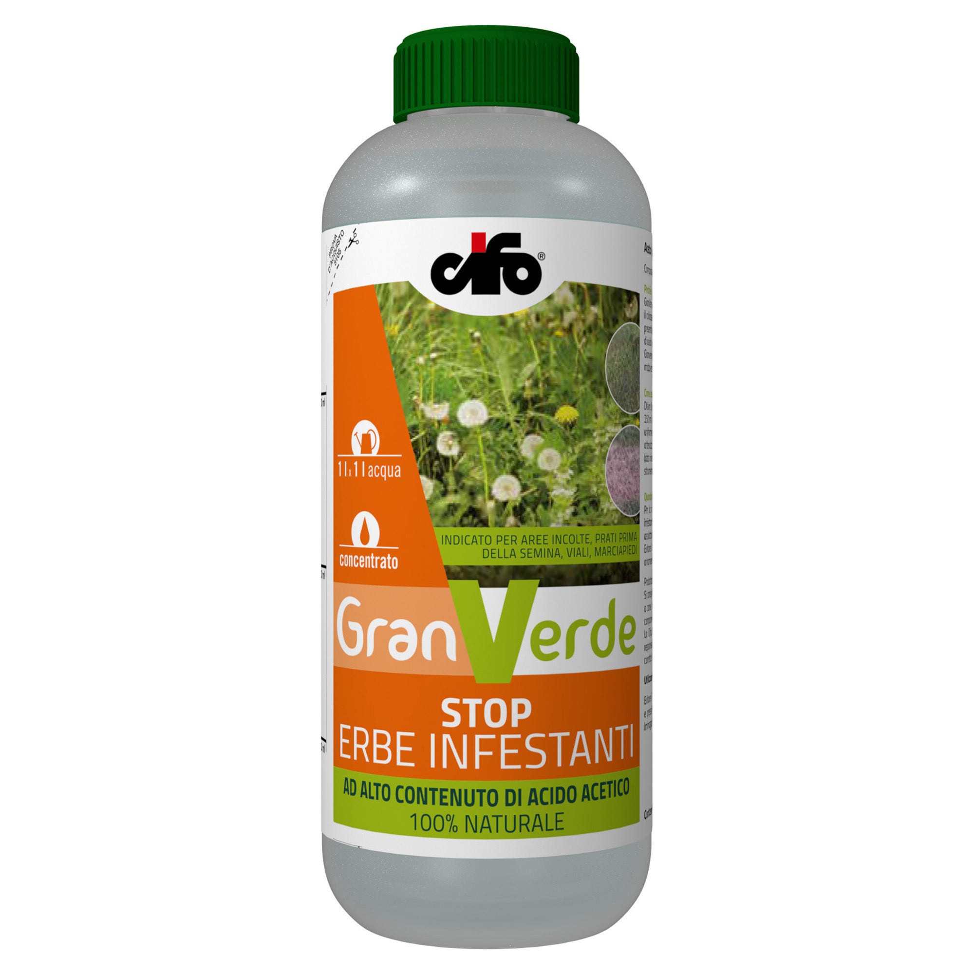 ERBICIDA ACETO LIQUIDO CONCENTRATO GRANVERDE CIFO 1 l