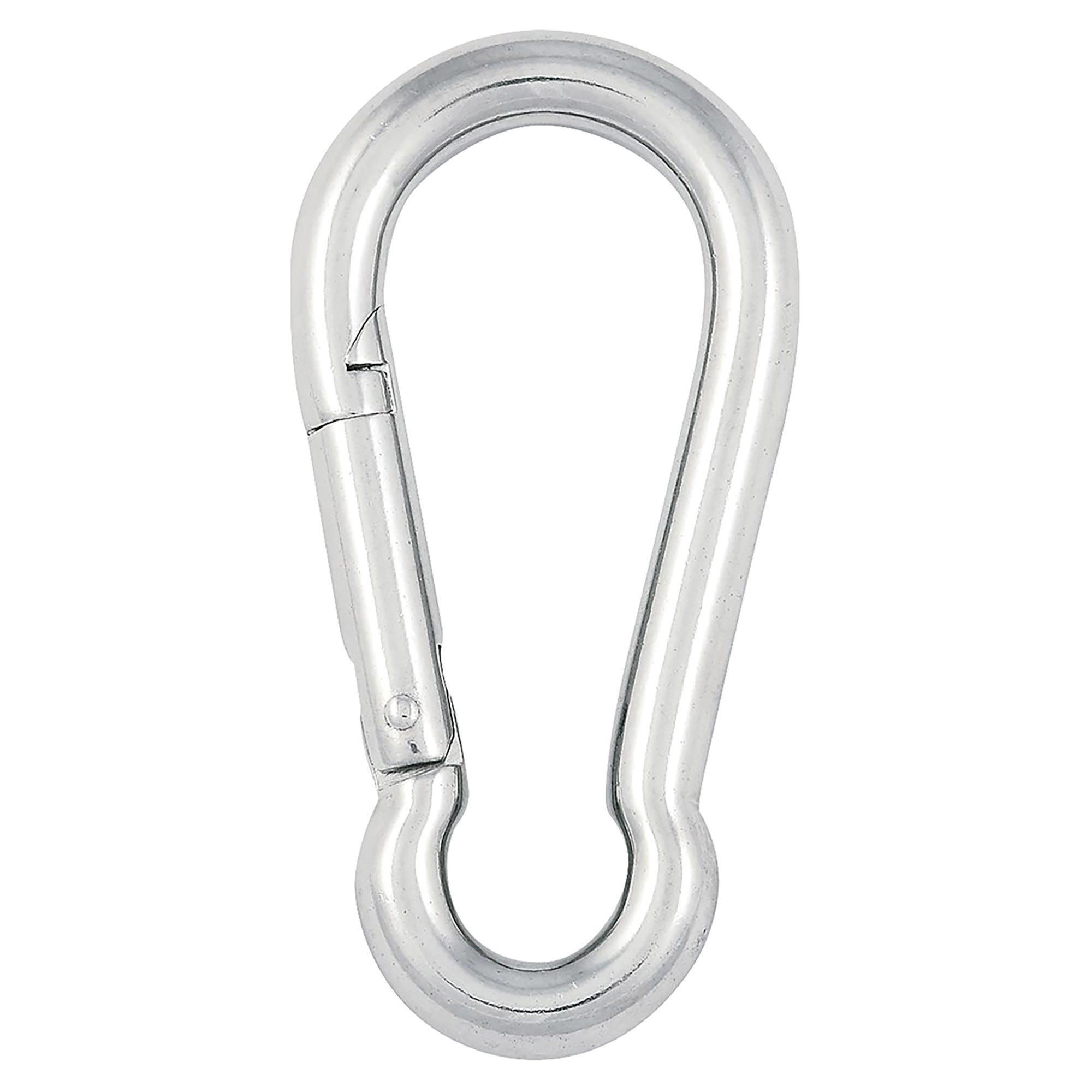 MOSCHETTONE APERTURA TOTALE 60 mm INOX AISI 316 PORTATA 60 kg A CODA DI ...