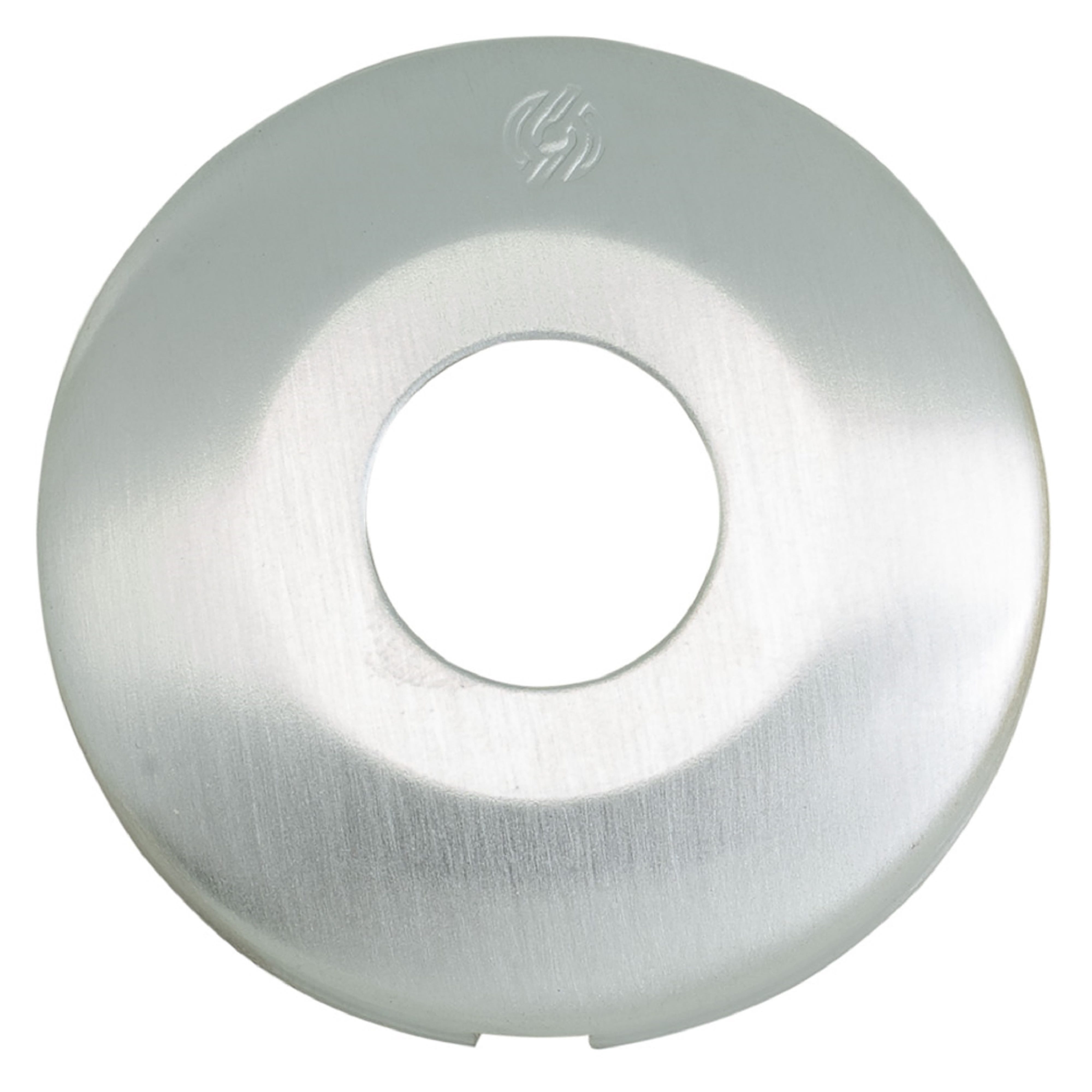 ROSETTA TONDA SECUREMME 55x10 mm CROMO SATINATO