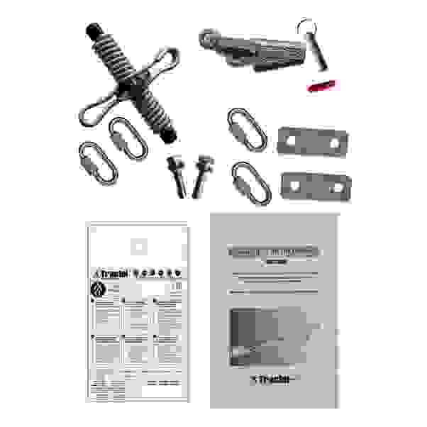 KIT LINEA VITA TRACTEL TRAVSPRING ONE EN795C ASSORBITORE E FISSAGGI ...