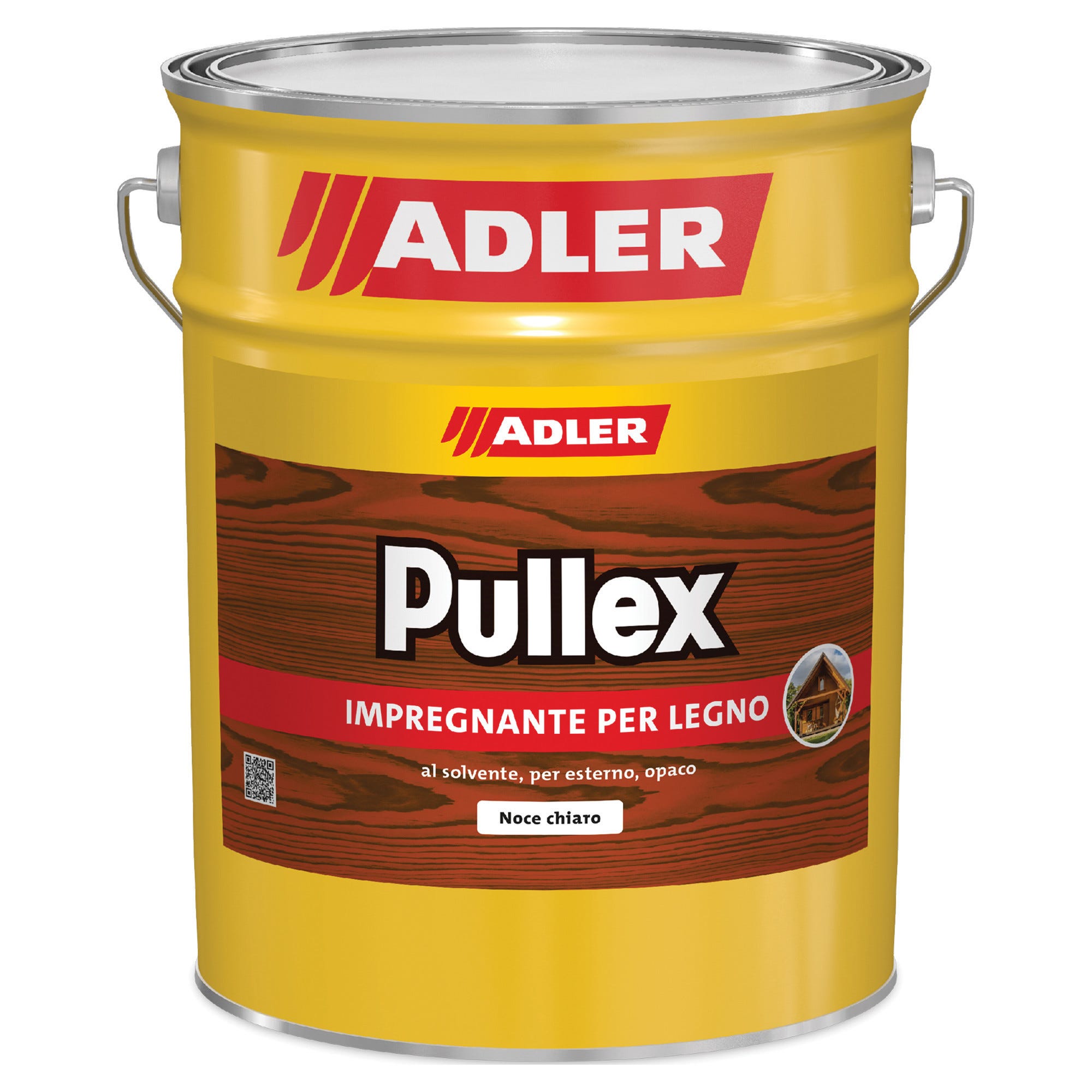 IMPREGNANTE A SOLVENTE ADLER 10 l NOCE CHIARO 8-10 m² CON 1 l