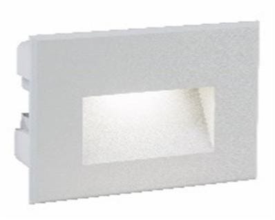 SEGNAPASSO LED BOLT EMERGENZA 3W 4000K 150/200 lumen NIKEL BIANCO PER ...