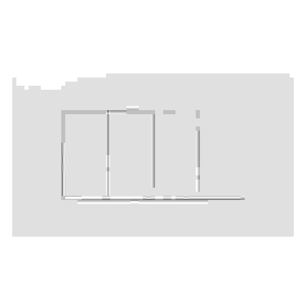 PLACCA 4 MODULI SIMON URMET AVORIO NEA EXPI' IN METRACRILATO