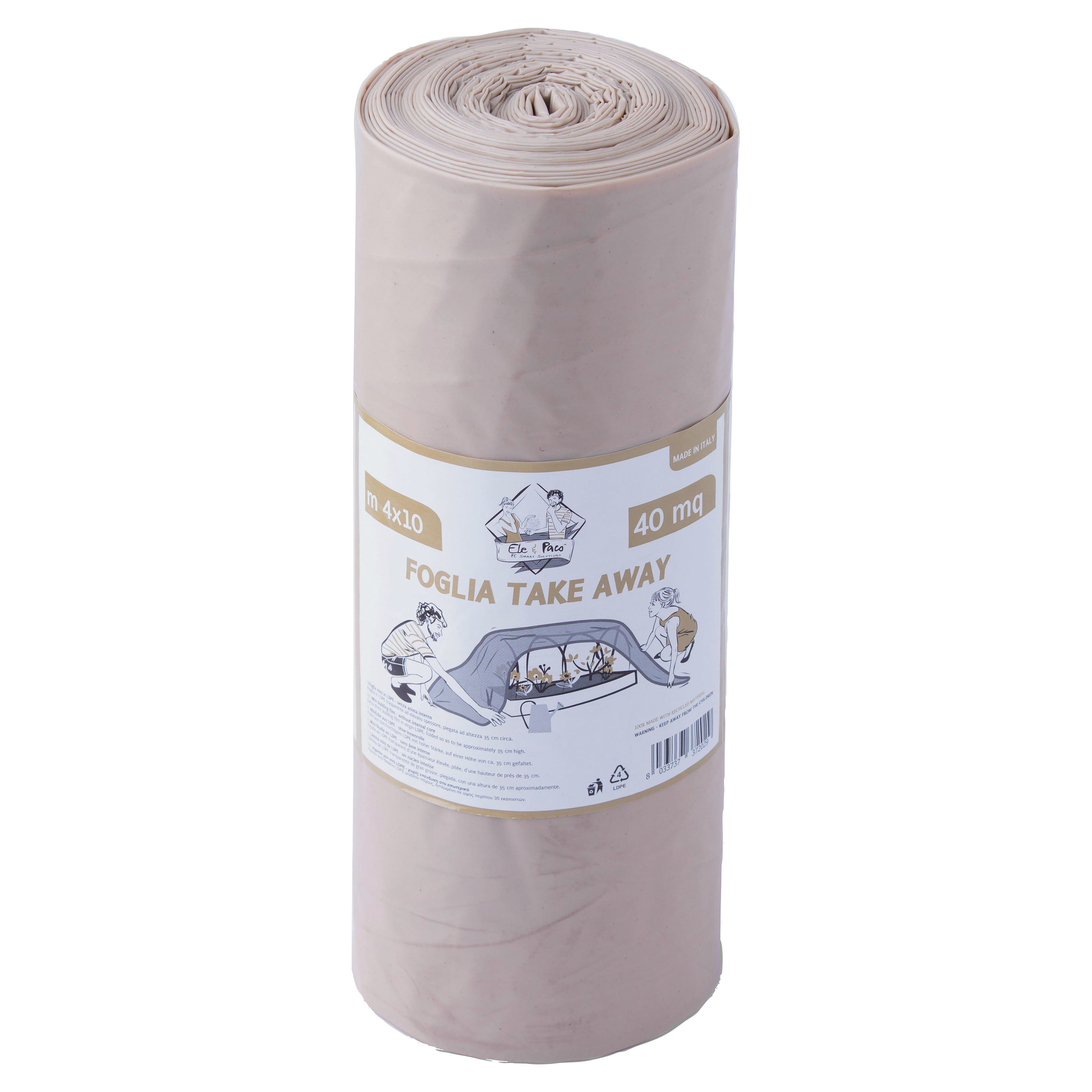 TELO PROTEZIONE 4x10 m 40 m² IN ROTOLO EXTRAPESANTE ALTA QUALITA ...