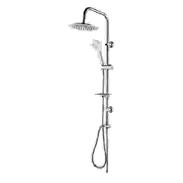 COLONNA DOCCIA ACQUAPRO NEA 1 GETTO CROMO SOFFIONE ABS Ø 240 mm ...