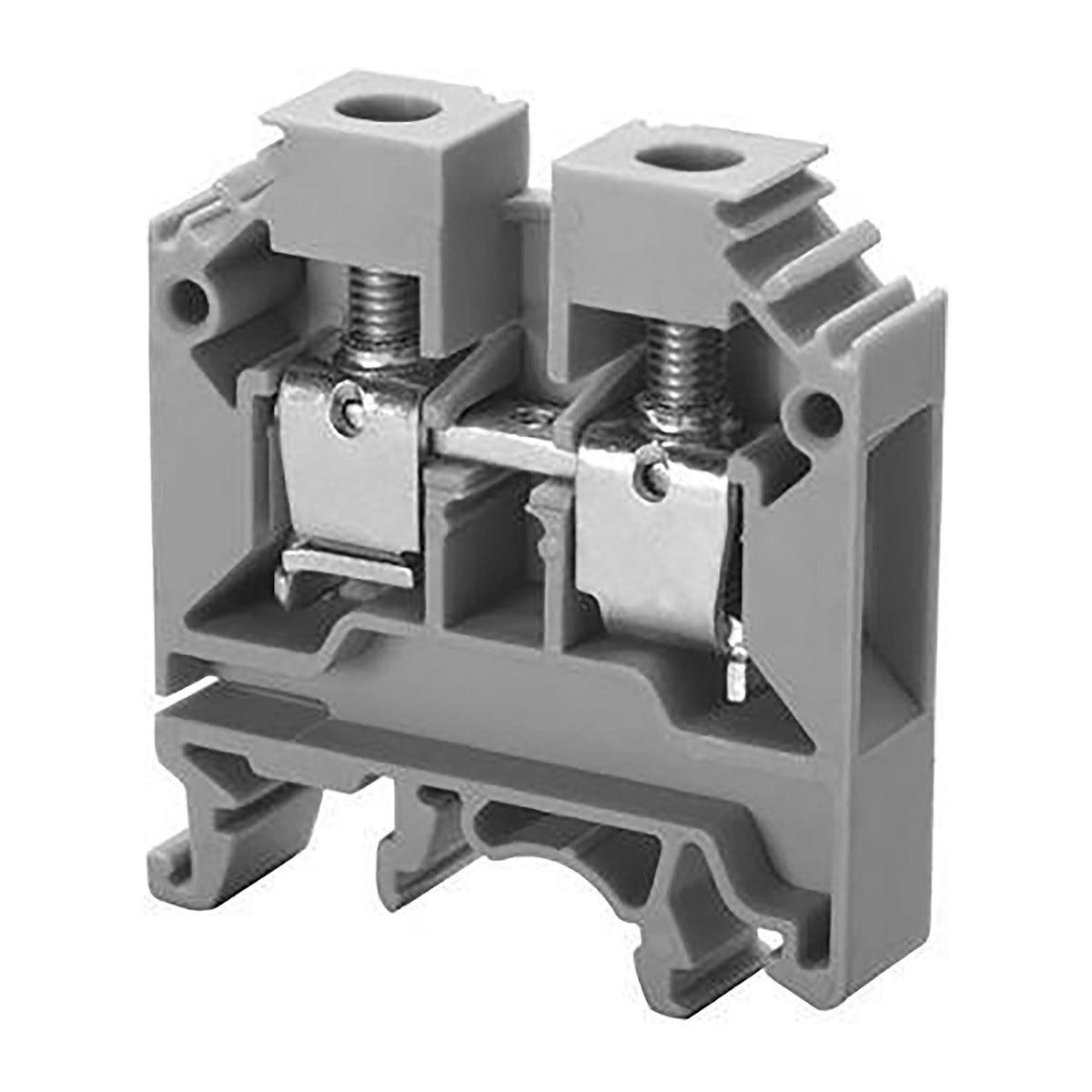 MORSETTO DA QUADRO A VITE 10 mmq 10 PZ APPLICABILE A SCATTO PER GUIDA ...