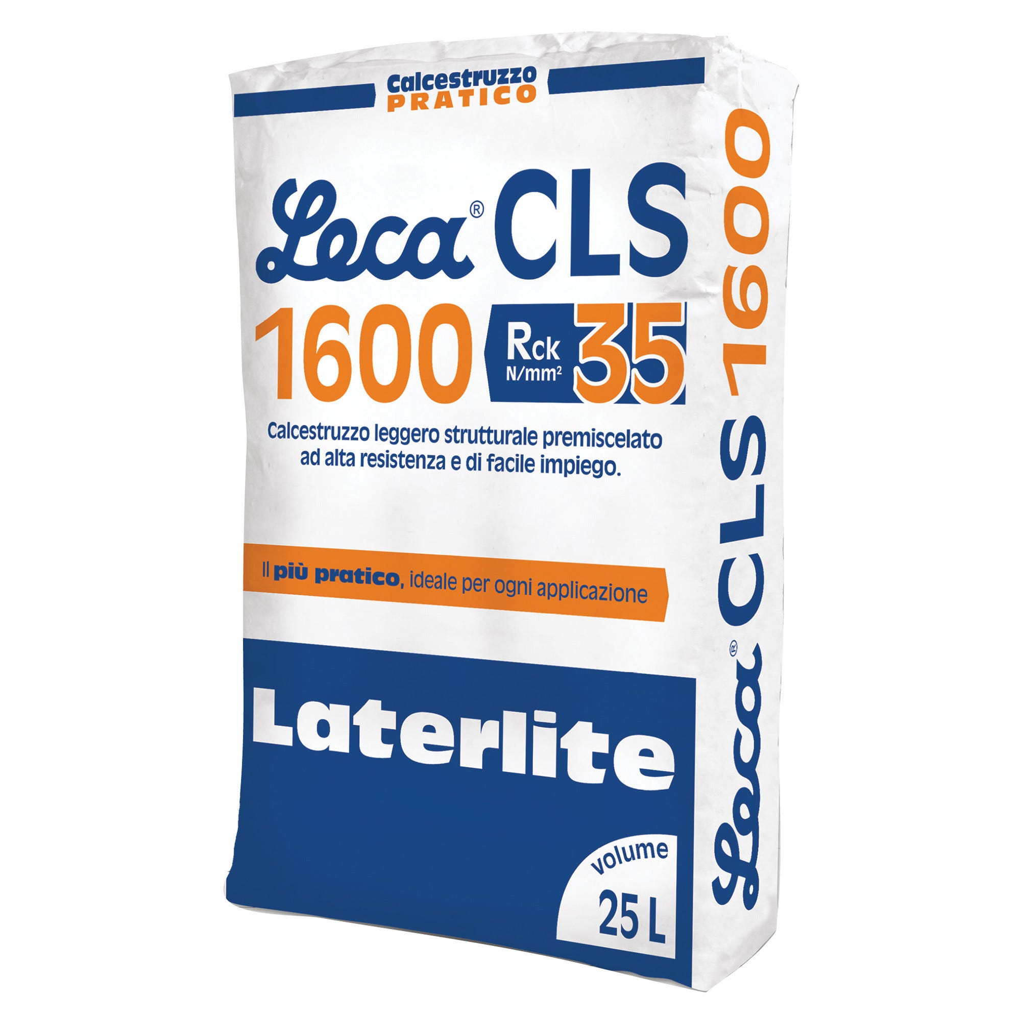 CALCESTRUZZO LEGGERO LECA CLS1400 25 l STRUTTURALE 1400 kg/m³ PESO > 40 ...