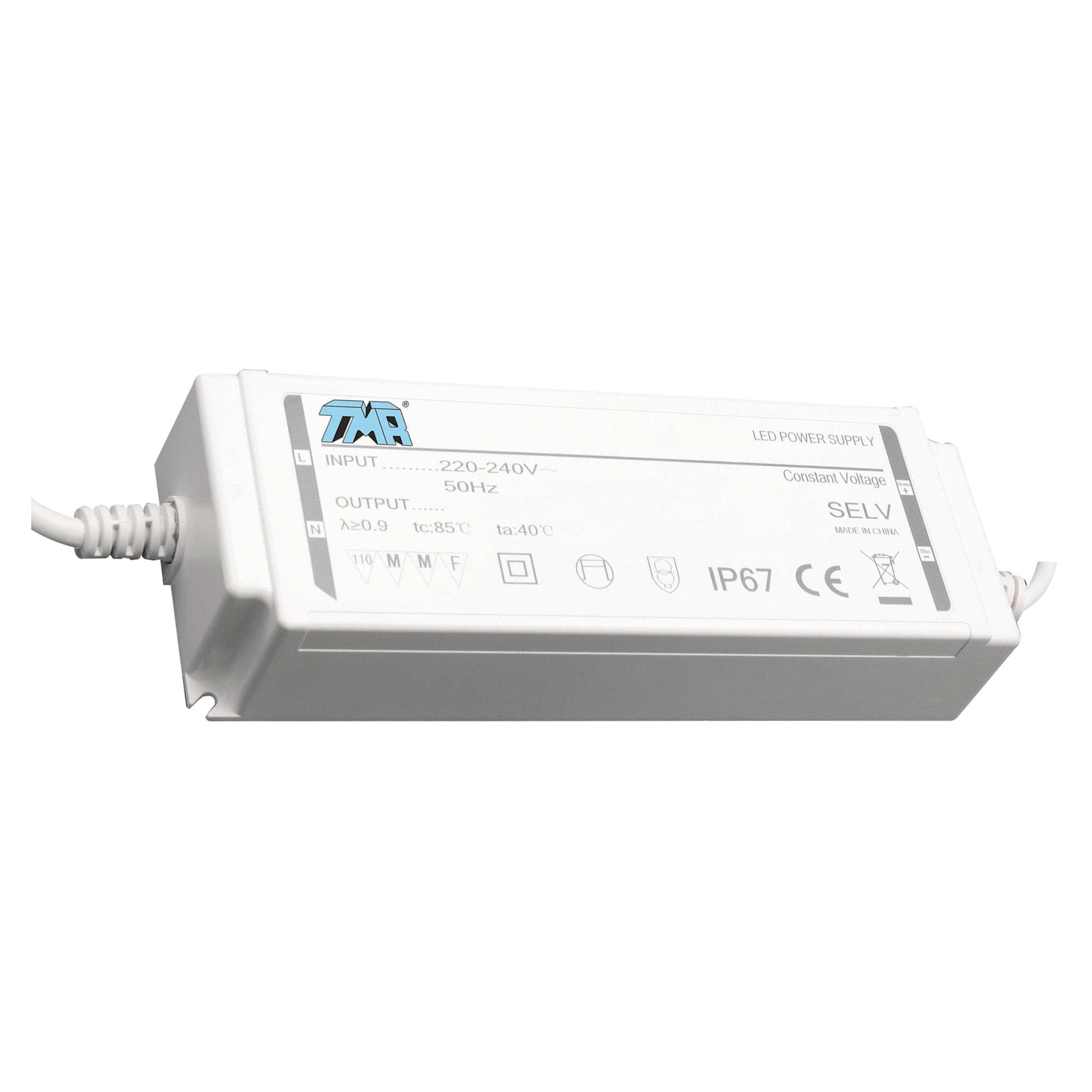 LED DRIVER TMR DA ESTERNO/INTERNO 150W 24VCC IP65 PER STRIP LED MAX ...