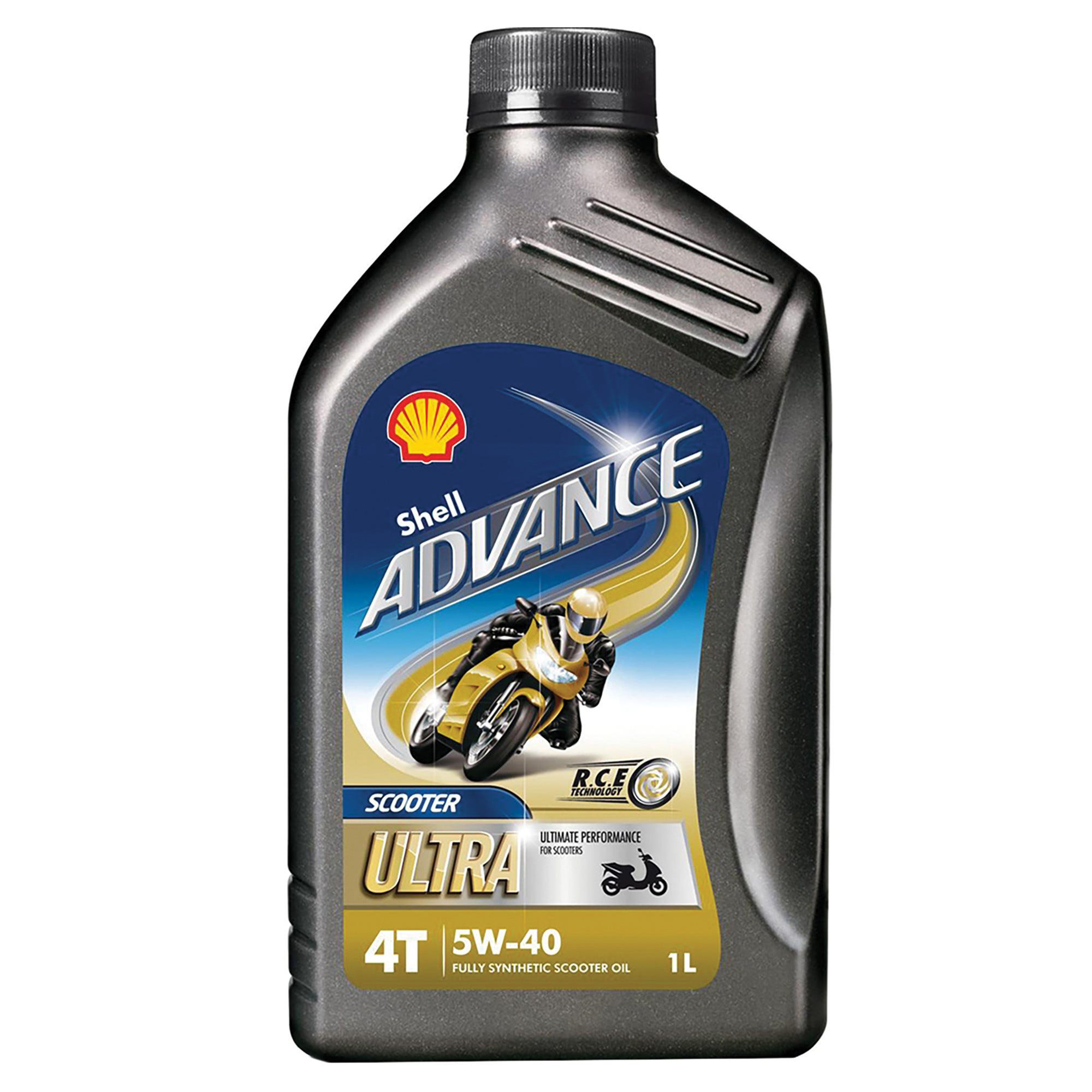 OLIO SHELL SCOOTER ADVANCE ULTRA 4T 5W40 1 l | Tecnomat