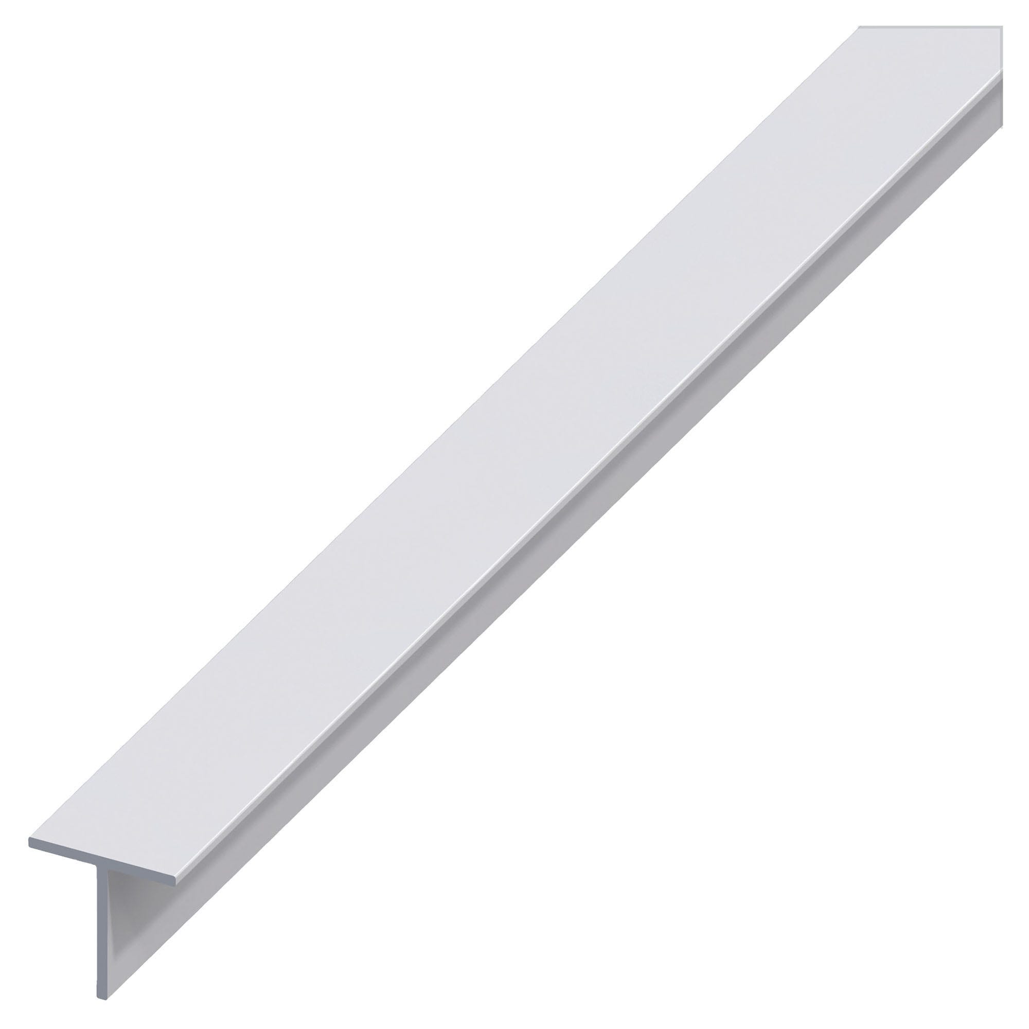 PROFILO T ALLUMINIO ANODIZZATO 20x20x1,5 mm 1 m ARGENTO