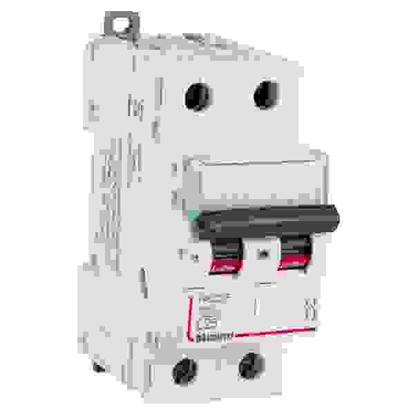 INTERRUTTORE MAGNETOTERMICO BTICINO 2P 25A 4,5kA CURVA C 2 MODULI 400 V.a.c. ACCESSORIABILE