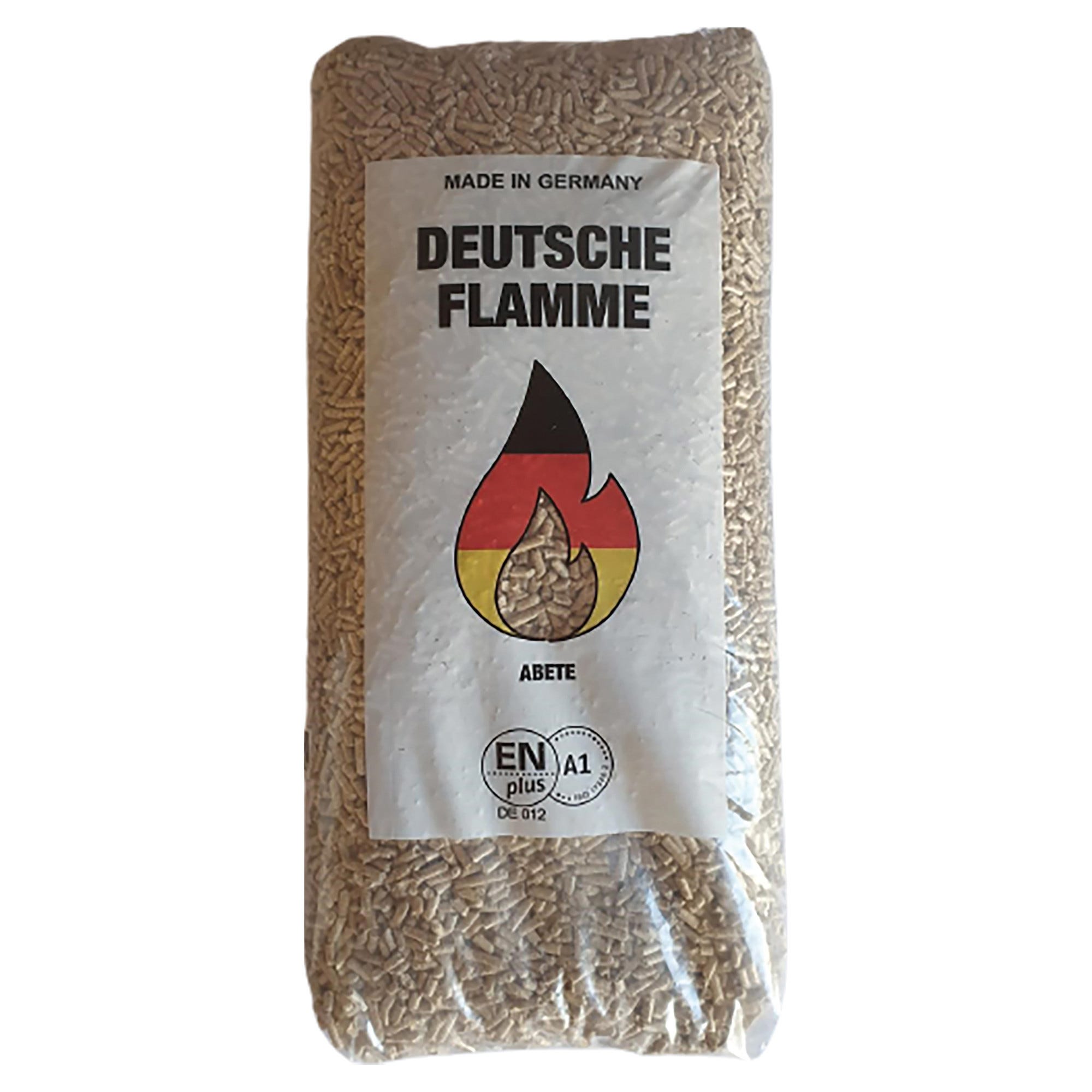 PELLET DI CONIFERA DEUTSCHE FLAMME ENPLUS A1 15 kg