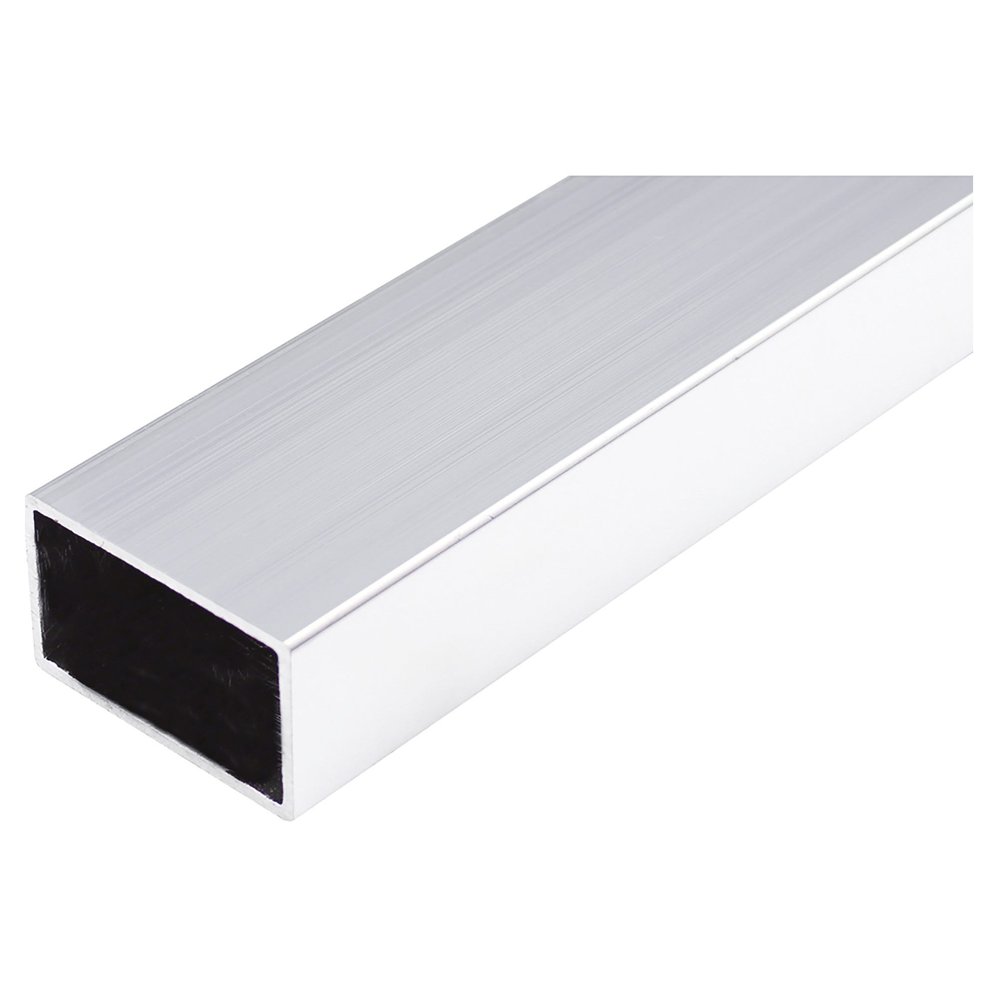 TUBO RETTANGOLARE ACCIAIO INOX 304 30x15x0,6 mm 1 m