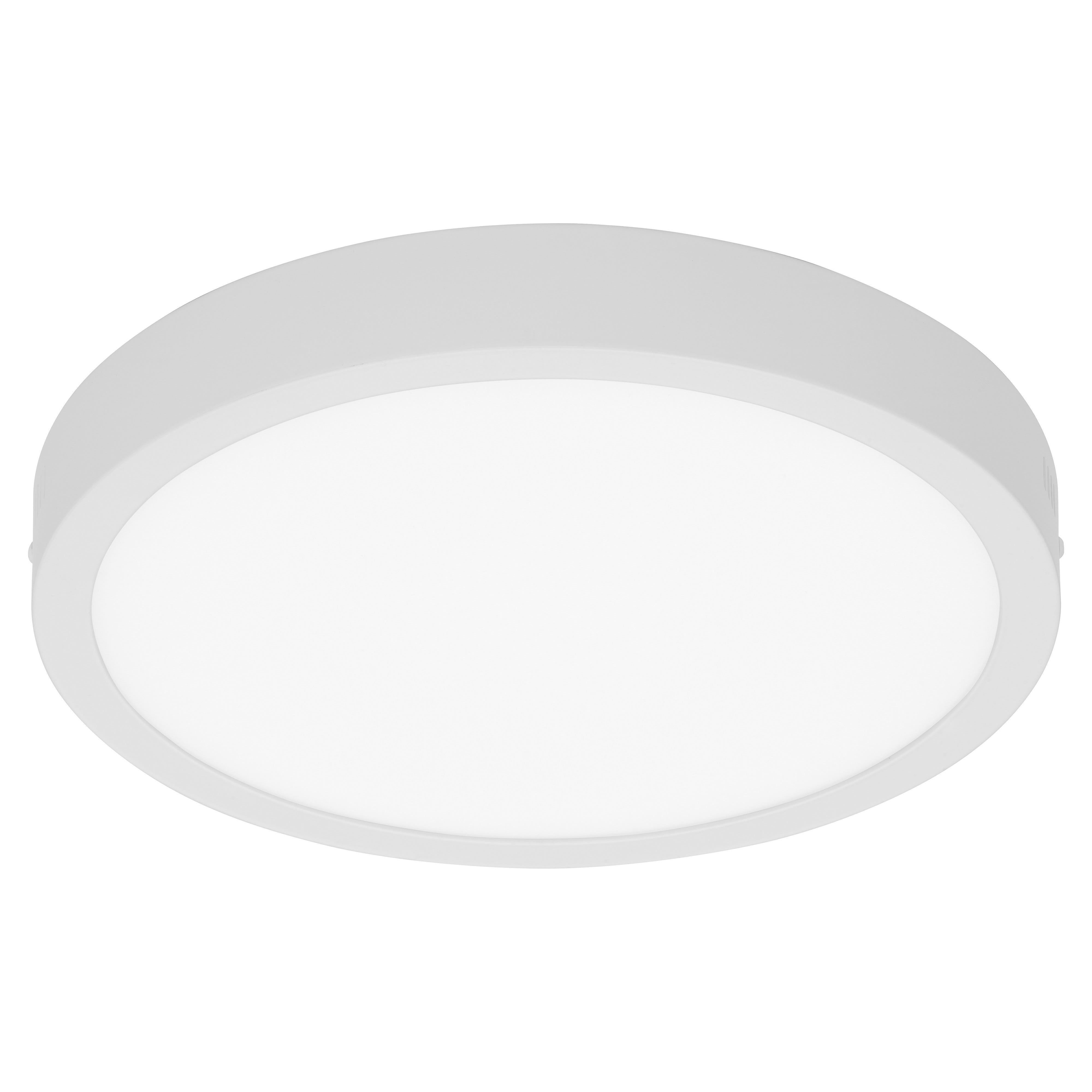 PLAFONIERA LED TONDA BIANCA 4000K 18W 75 LED 1140 lumen Ø 225 mm ...