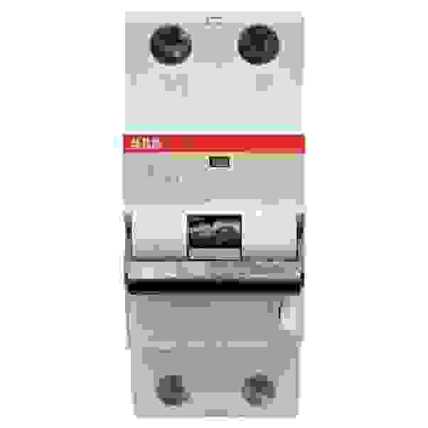 INTERRUTTORE MAGNETOTERMICO ABB DIFFERENZIALE 4,5kA 1P+N AC 6A 2 MODULI 30mA CLASSE A