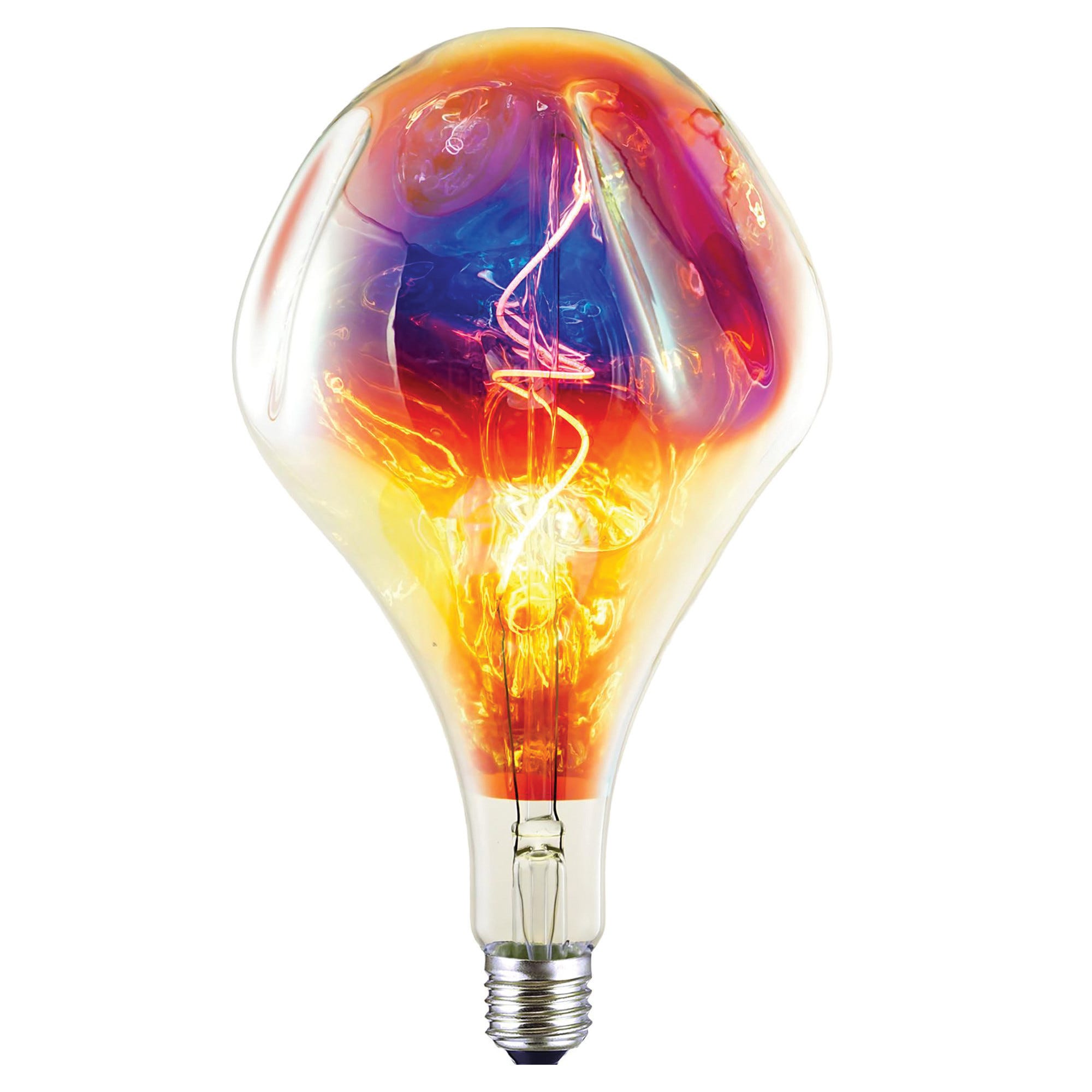 LAMPADINA SUPREMA LED ALIEN RAINBOW 4W 210 lumen 1800K LUCE CALDA ...