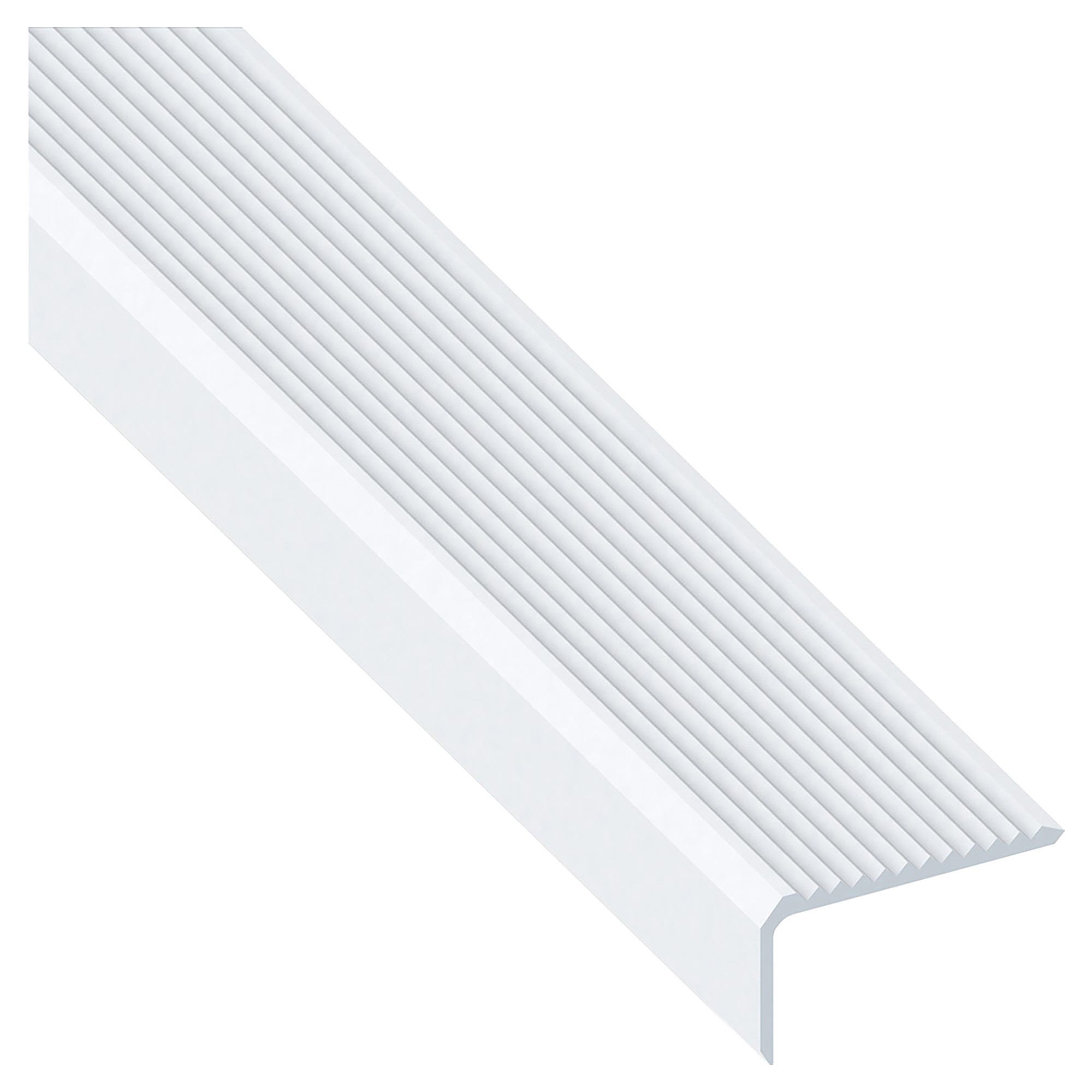 PROFILO GRADINO STEP ALLUMINIO ARGENTO L 250 cm | Tecnomat