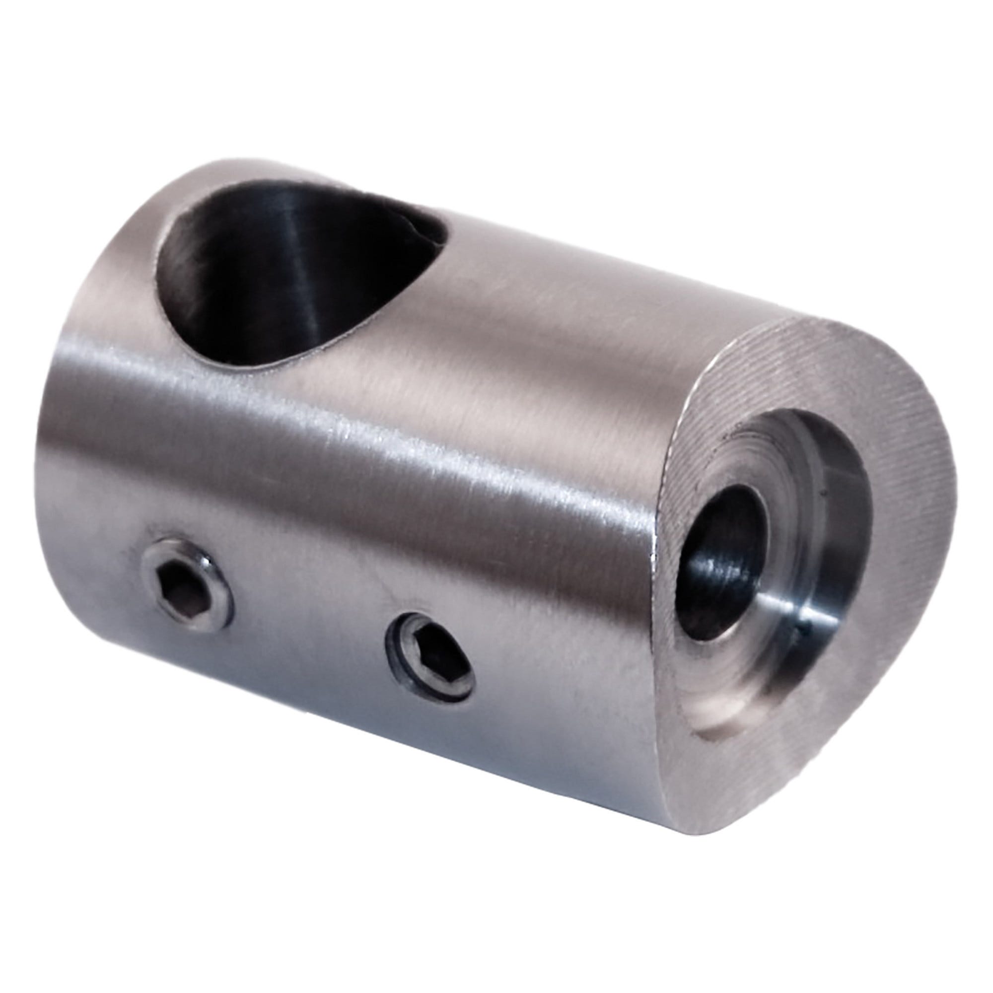 SUPPORTI INOX AISI 316 PER TONDINO Ø 10 mm PER RINGHIERE 5 PEZZI