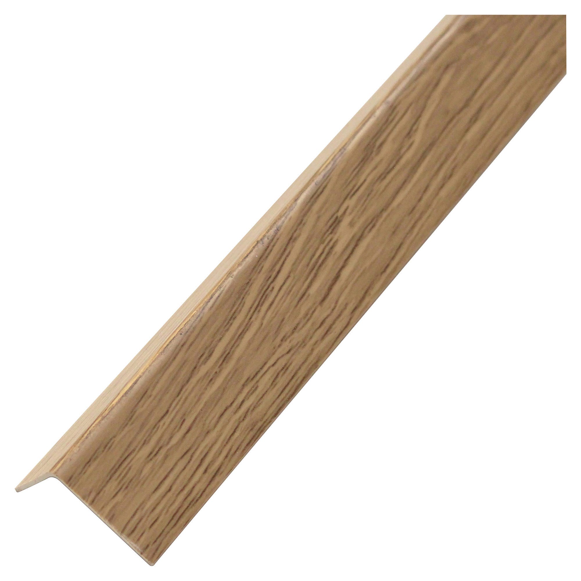 ANGOLARE PVC ADESIVO 11x11x1 mm 1 m LEGNO SALINAS