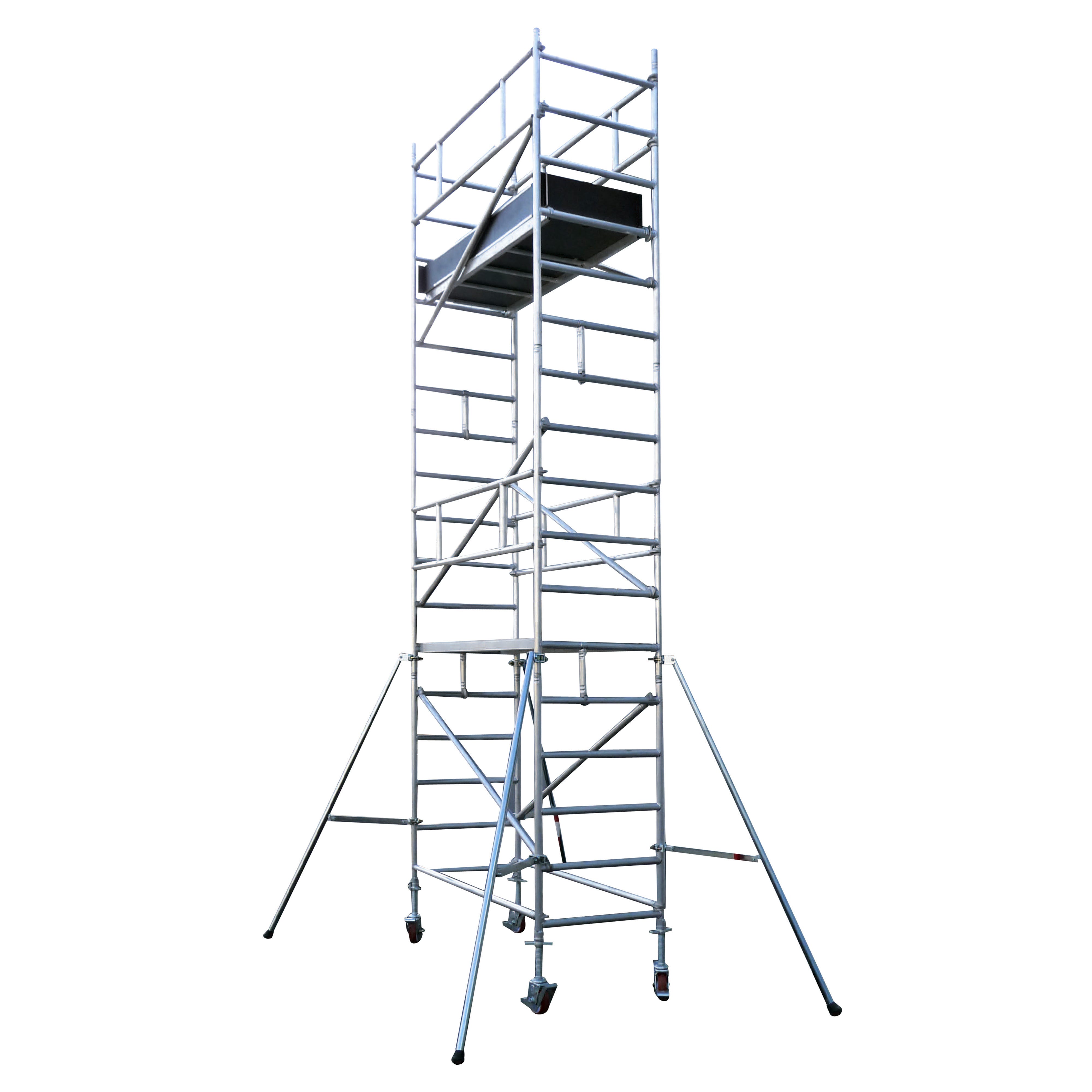 TRABATTELLO IN ALLUMINIO H 5,30 m PORTATA MAX 200 kg EN 1004 | Tecnomat