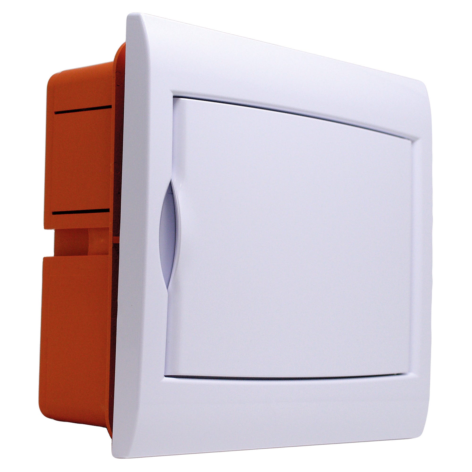 CENTRALINO SARTEL INCASSO 8 MODULI CON PORTELLO BIANCO IP40