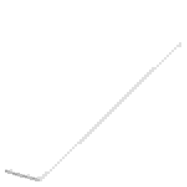 PIATTO PVC 20x3 mm 1 m BIANCO