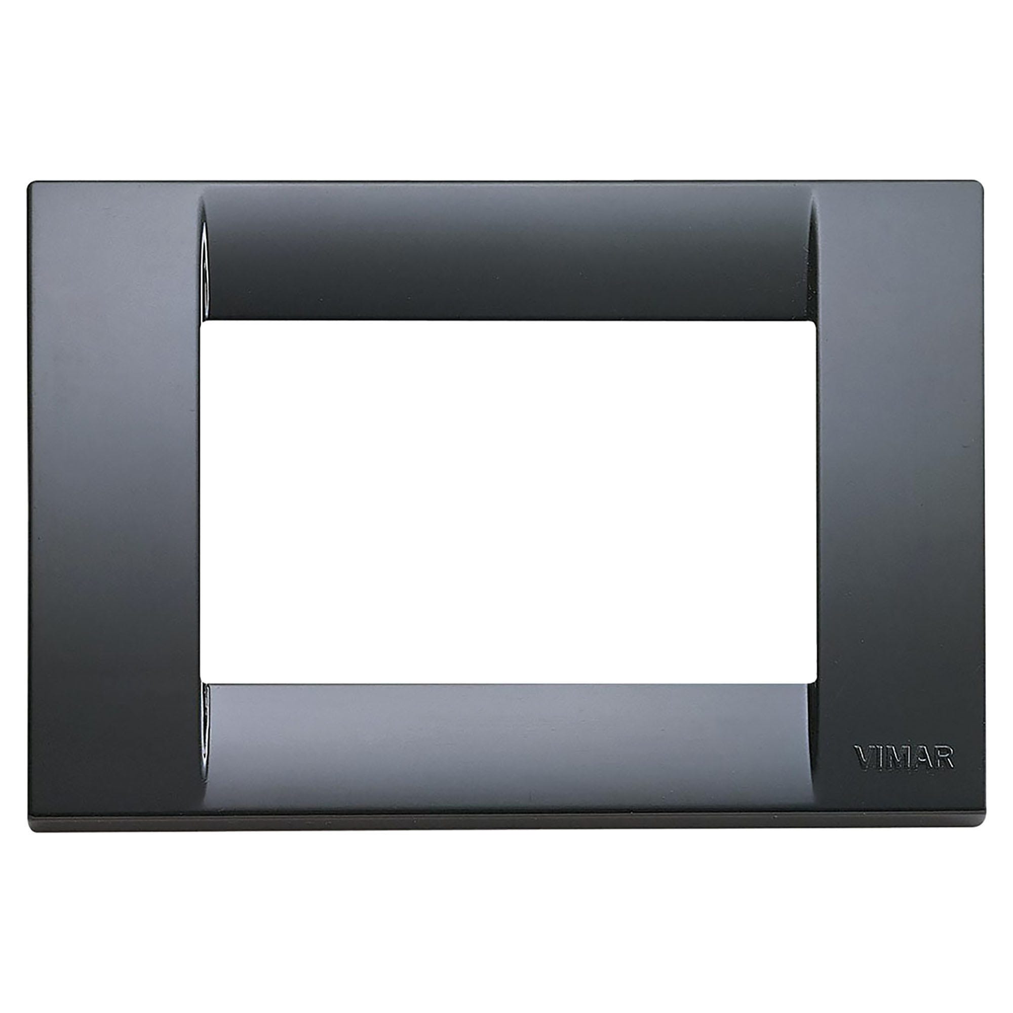 PLACCA 3 MODULI GRAFITE VIMAR IDEA CLASSIC