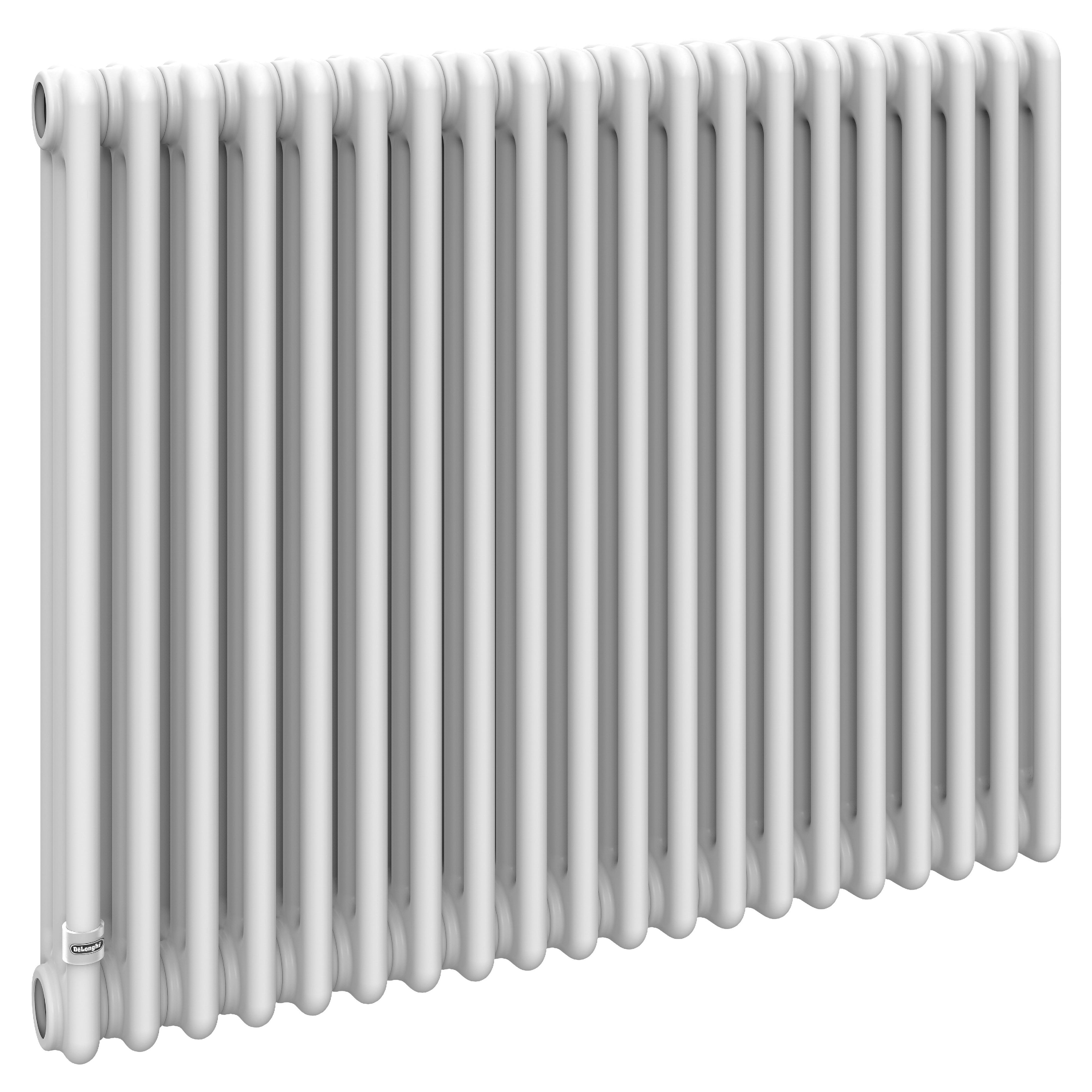 RADIATORE ACCIAIO DE LONGHI TUBOLARE 3 COLONNE 20 ELEMENTI H 770 ...