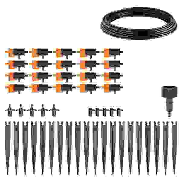KIT PRONTO ALL'USO PER 20 VASI CLABER PER IMPIANTO IRRIGAZIONE