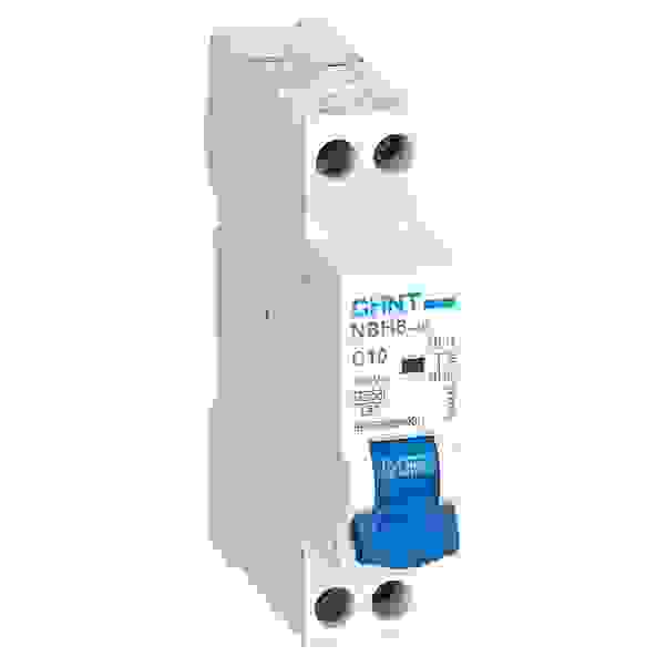 INTERRUTTORE MAGNETOTERMICO CHINT 10A 1P+N CURVA C 4,5KA 1 MODULO