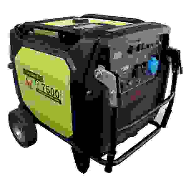 GENERATORE INVERTER 7000 W PRAMAC P7500i POTENZA CONTINUA 6500 W MOTORE ...