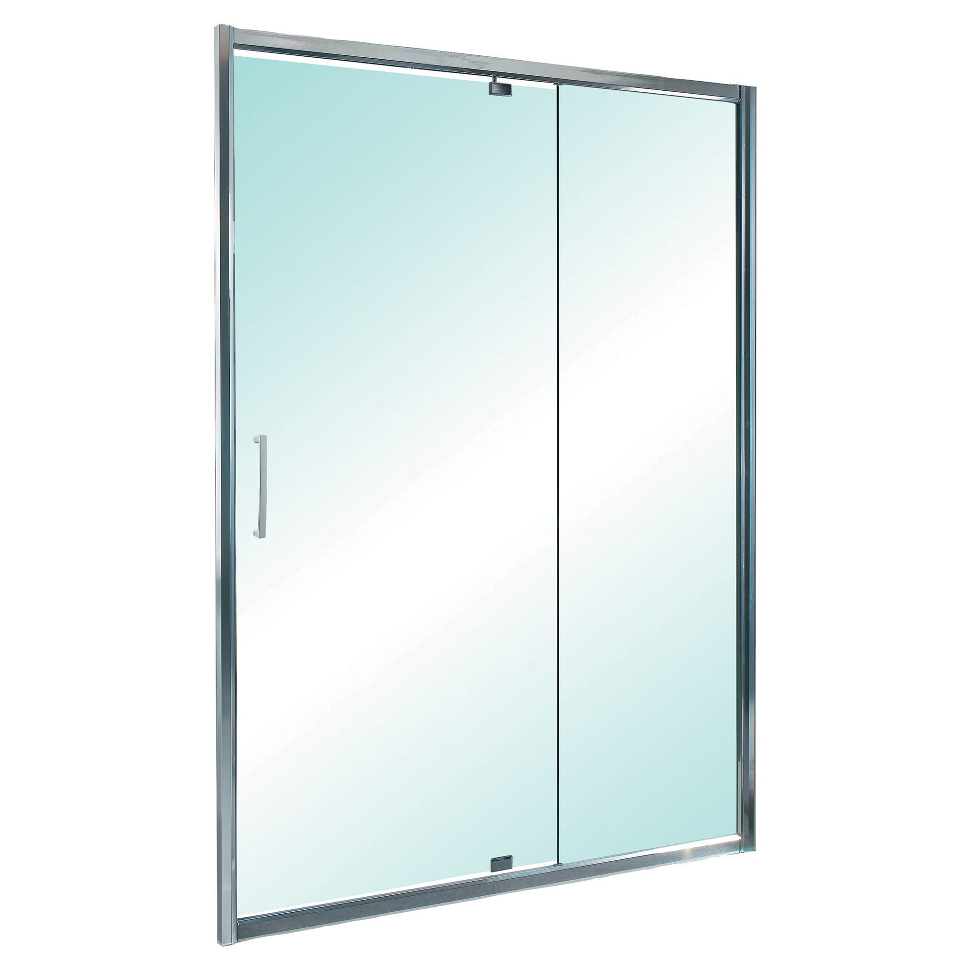 PORTA DOCCIA VITA BATTENTE 137-142 H195 cm VETRO TRASPARENTE 6 mm ...