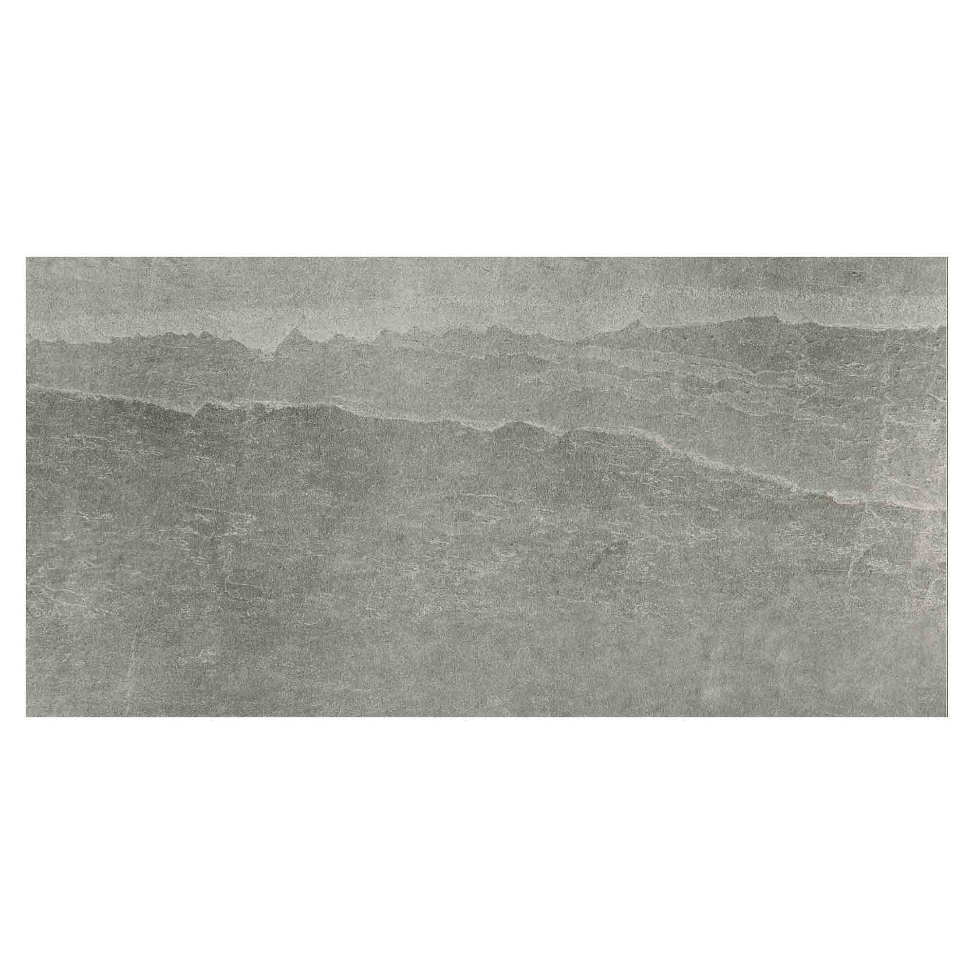 PAVIMENTO ESTERNO GRIGIO SLATE RB12G 60x120x1 cm RETTIFICATO R11 GRES ...