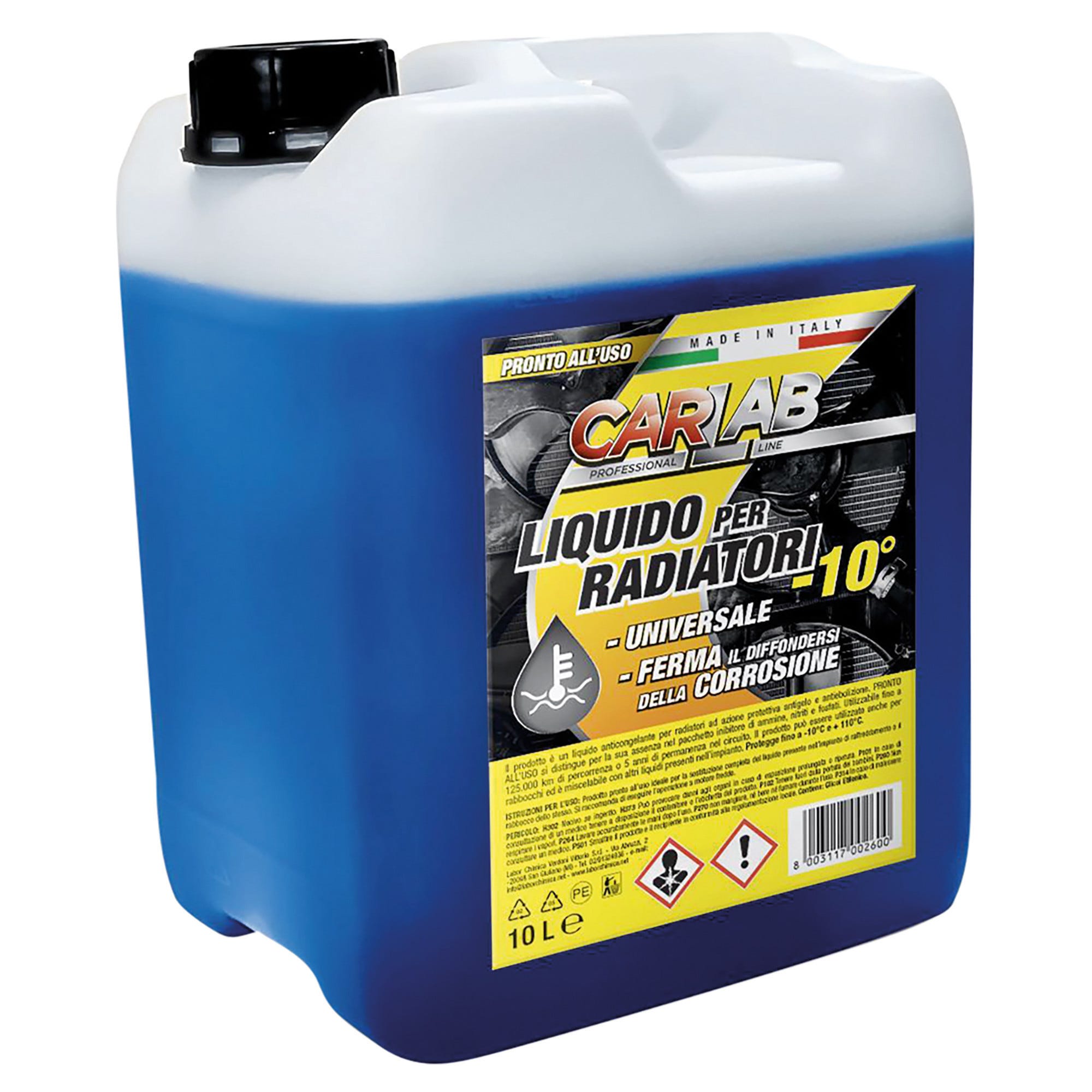 LIQUIDO RADIATORE -10° 10 l PRONTO ALL'USO | Tecnomat