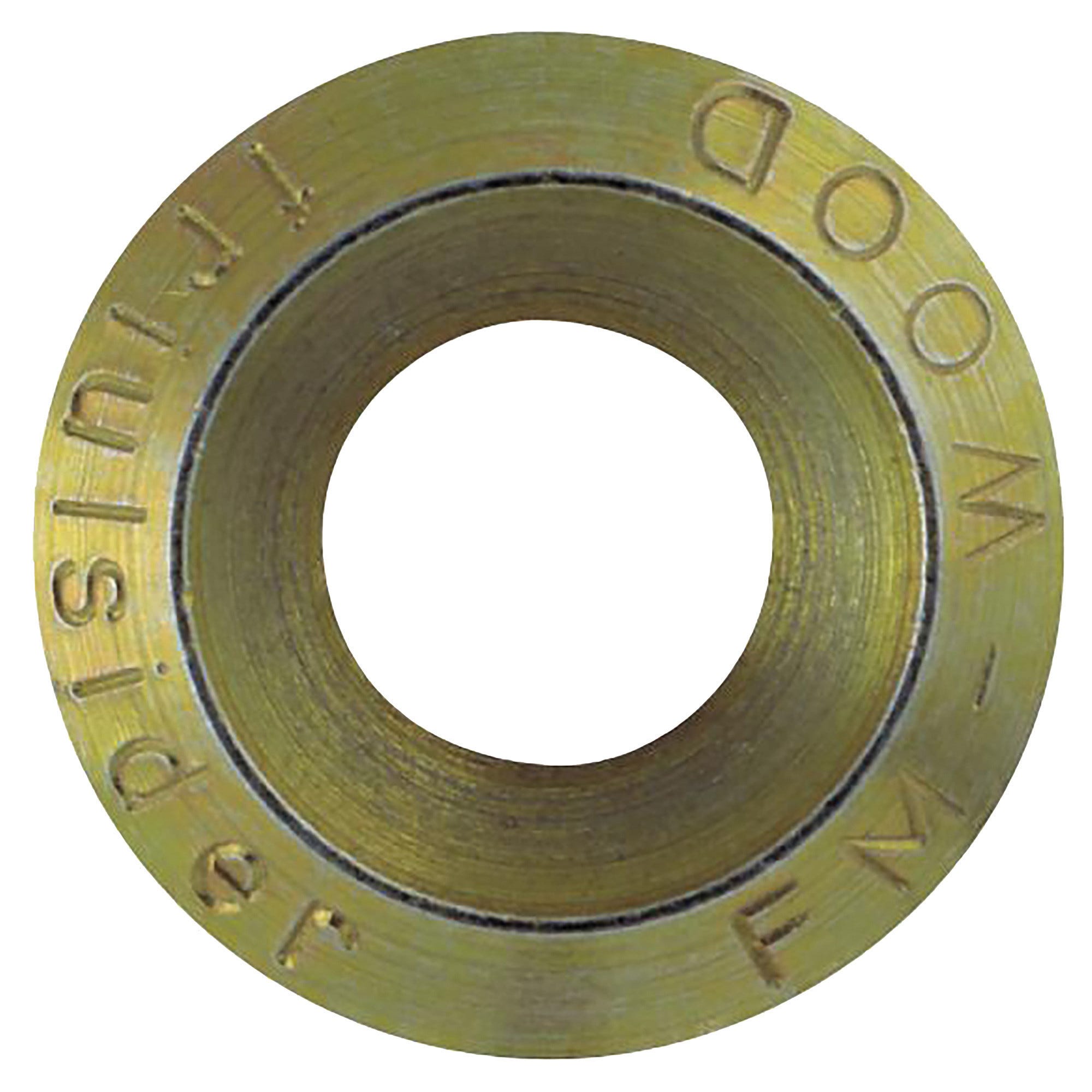 ROSETTE CONICHE FRIULSIDER PER VITE Ø 8 mm 100 PEZZI ACCIAIO ZINCATO GIALLO