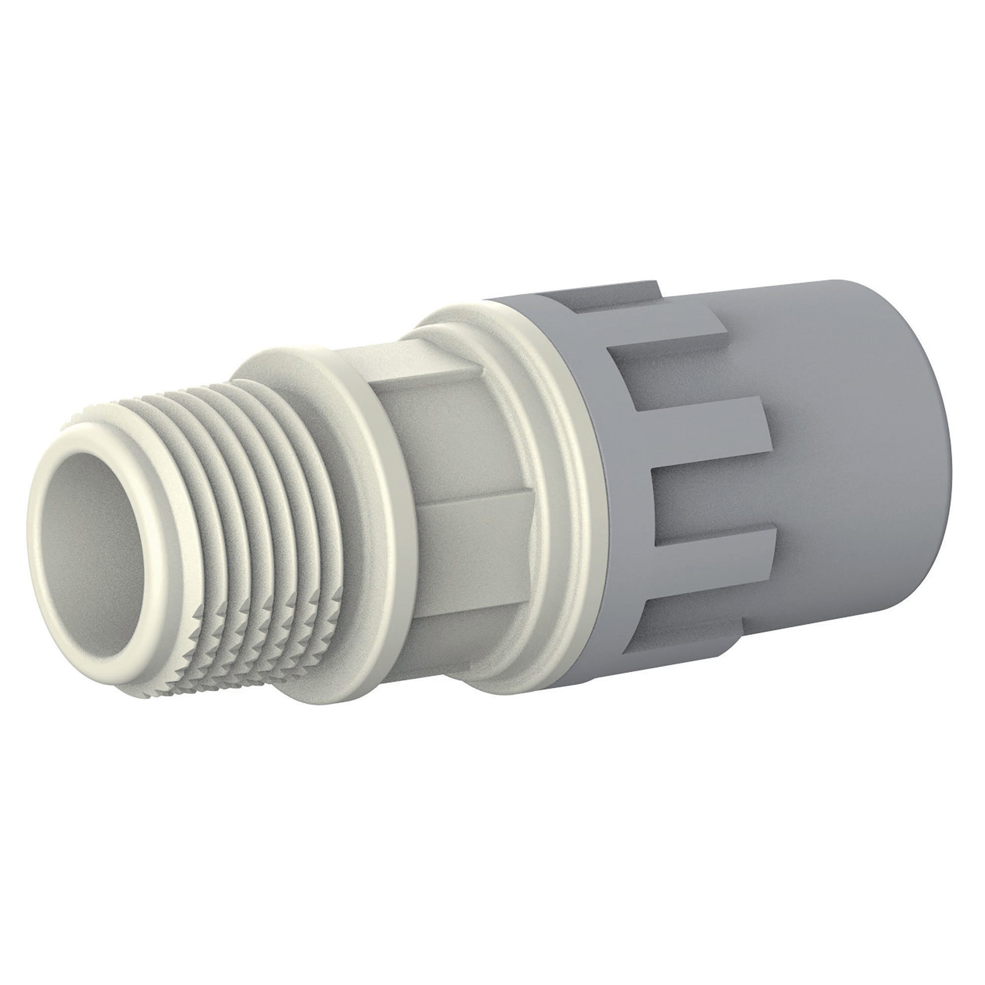 RACCORDO DIRITTO SAFETY AQUATECHNIK 20002 M 1/2''x16 mm TUBO MULTISTRATO