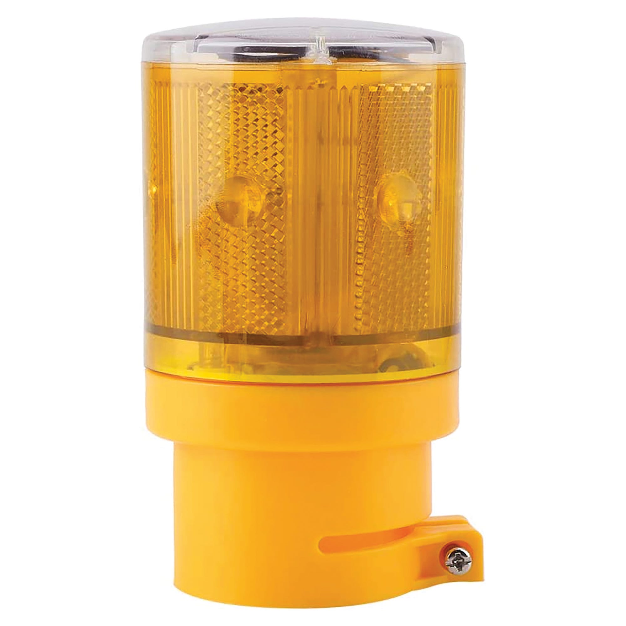 LAMPEGGIANTE SOLAR LED GIALLO CON PANNELLO SOLARE IMPERMEABILE E ...