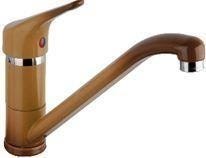 MISCELATORE LAVELLO SOLE CROMO BOCCA BASSA CARTUCCIA CERAMICA Ø 35 mm ...