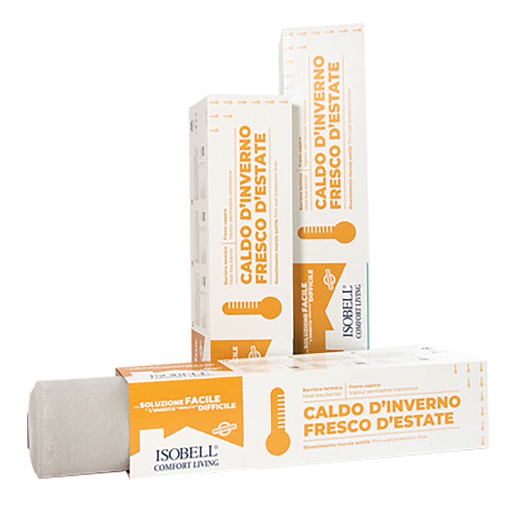 MEMBRANA TERMOISOLANTE ISOBELL 7,125 m² IMPERMEABILE E TRASPIRANTE BIANCA