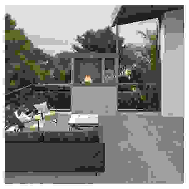 PAVIMENTO ESTERNO STONE AGE INOX 60x120x0,9 cm R11 PEI4 GRES PORCELLANTO