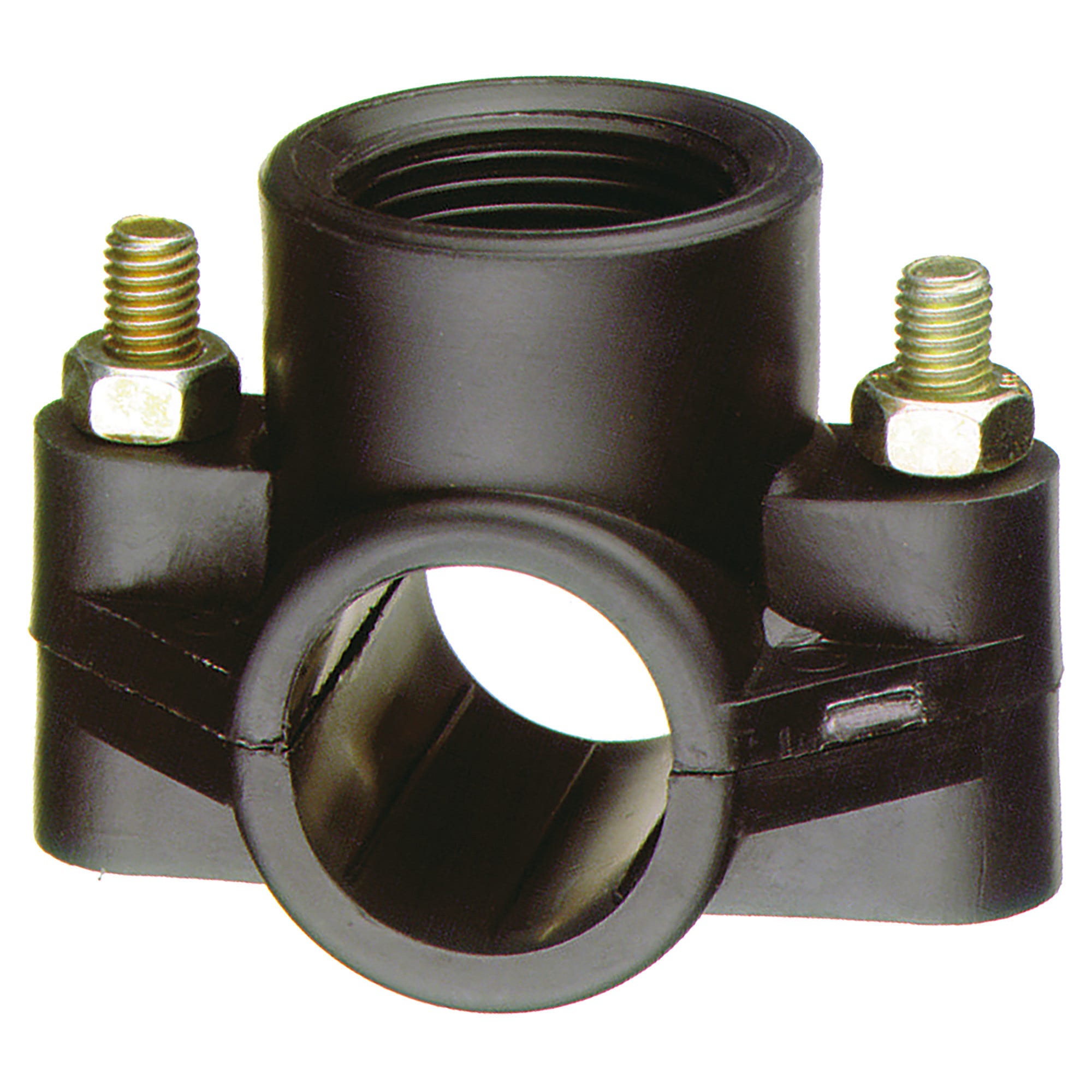 RACCORDO A COMPRESSIONE TUBO POLIETILENE PRESA STAFFA Ø 40 mm x 1'' F
