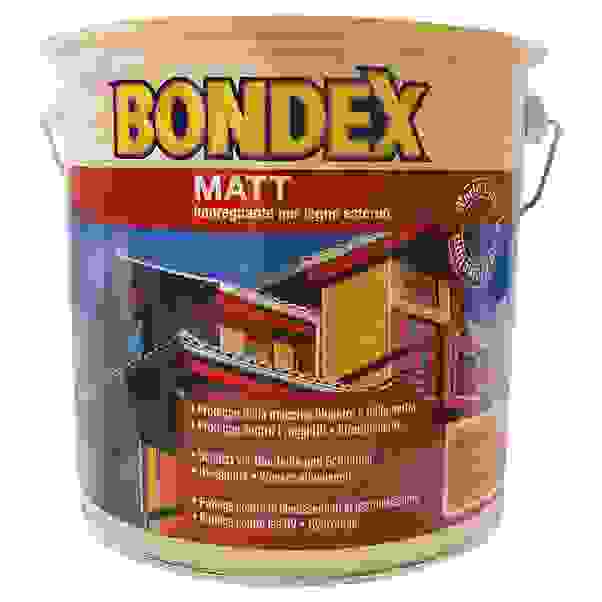 IMPREGNANTE SOLVENTE BONDEX MATT 10 l NOCE MEDIO PRONTO ALLUSO 10-16 m² CON 1 l