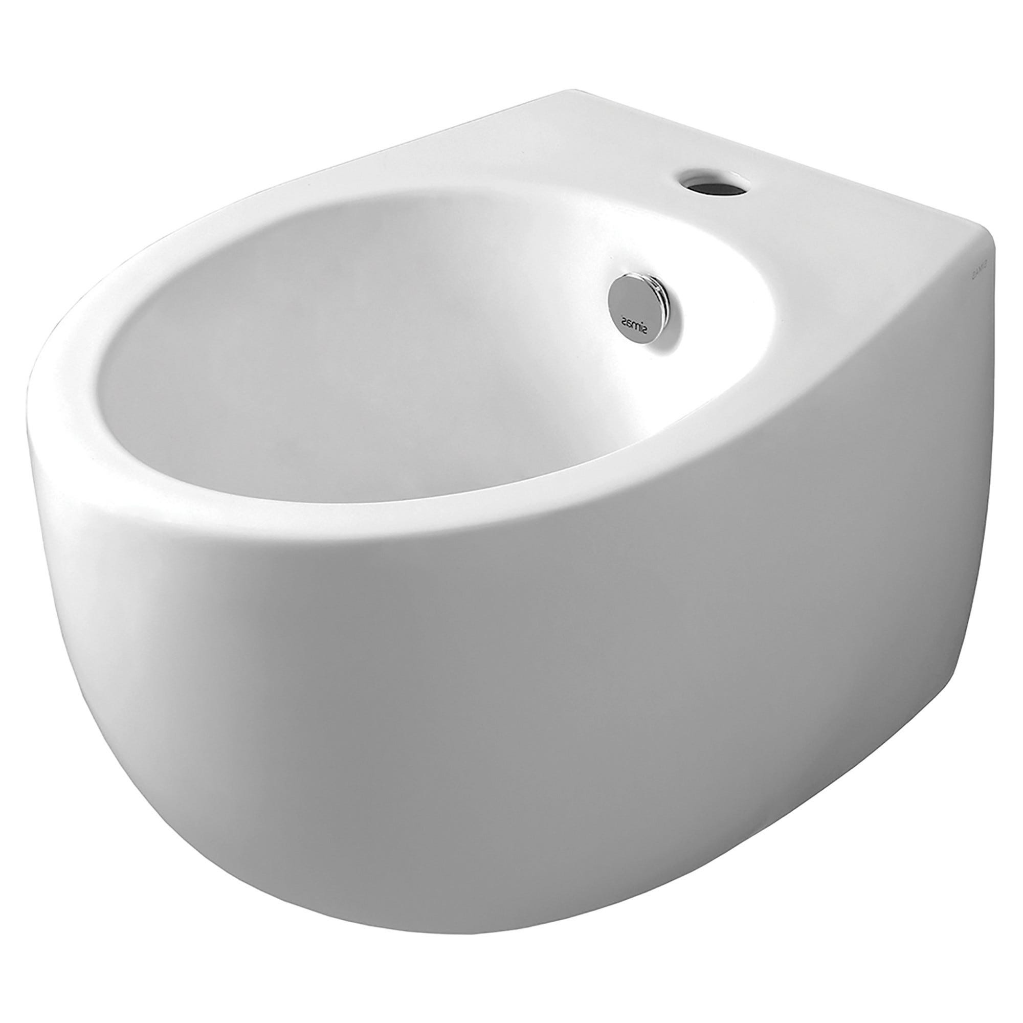 VASO SERIE BORMIO SOSPESO IN CERAMICA ANTRACITE MATT SENZA BRIDA | Tecnomat