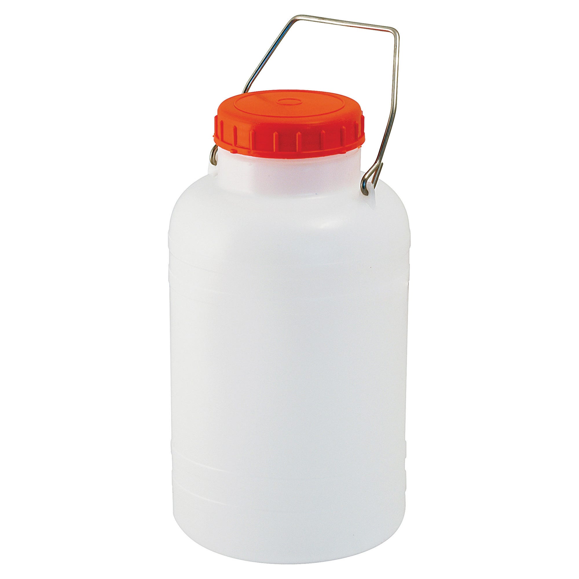 BIDONE COLLO LARGO USO ALIMENTARE 16x31x16 cm (LxHxP) 5 l MATERIALE PEHD