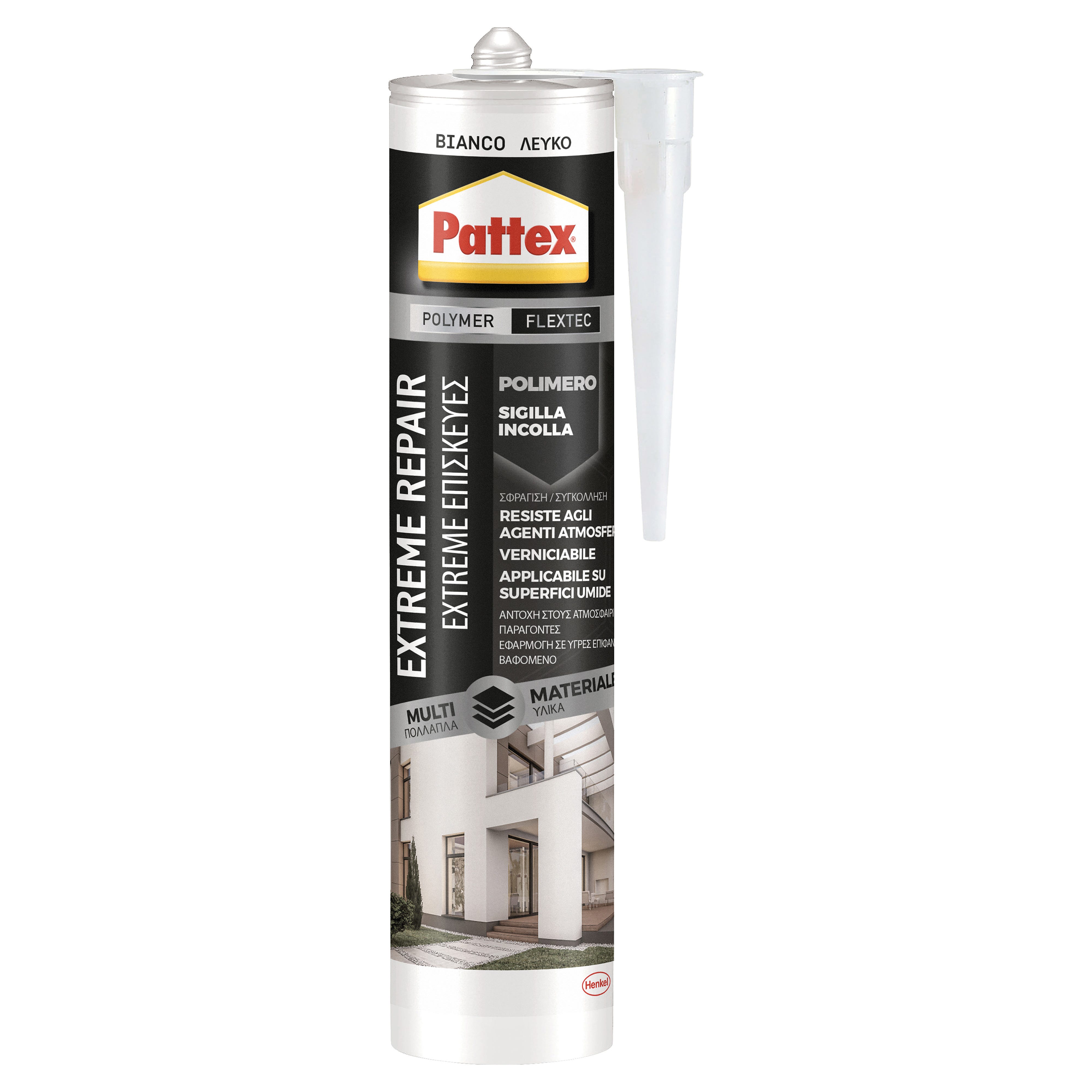 ADESIVO POLIMERICO PATTEX BIANCO 280 ml