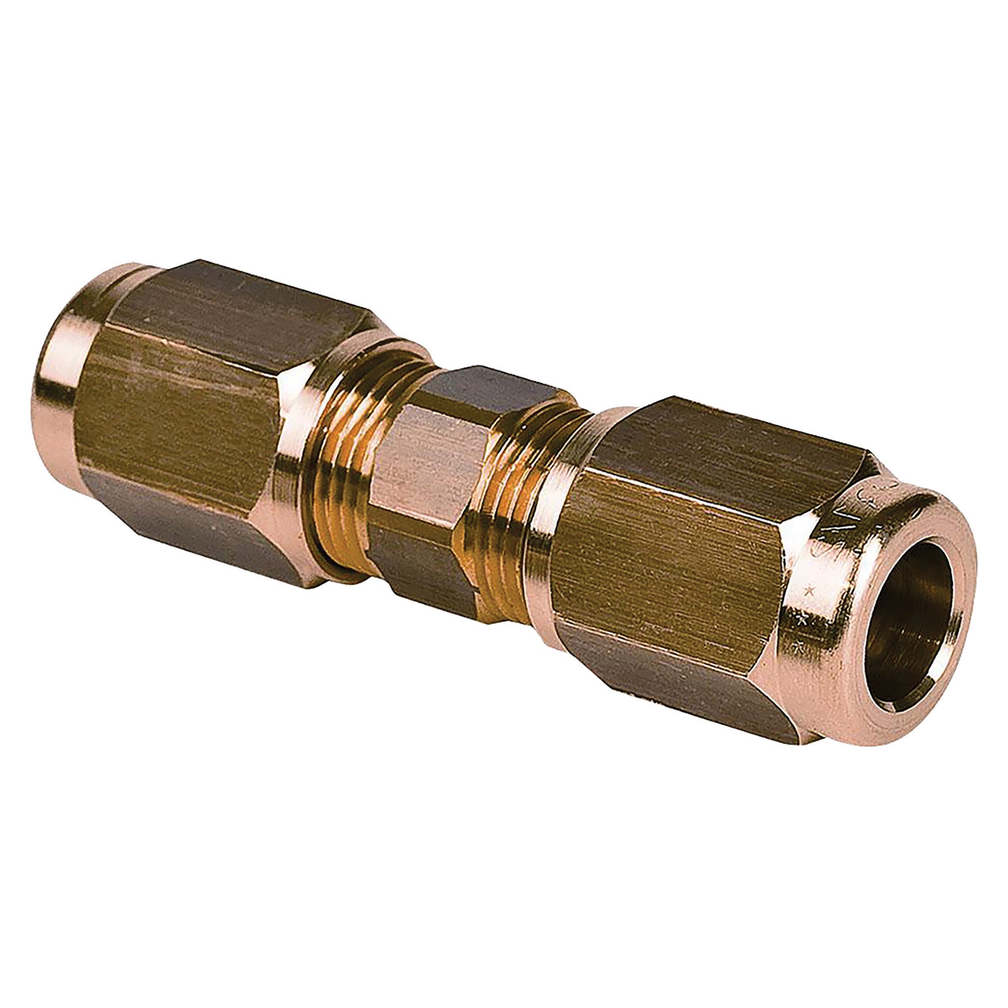 Raccordo Lineare Autocartellante 3 8 Per Tubo Rame Da 0 8 A 1 Mm