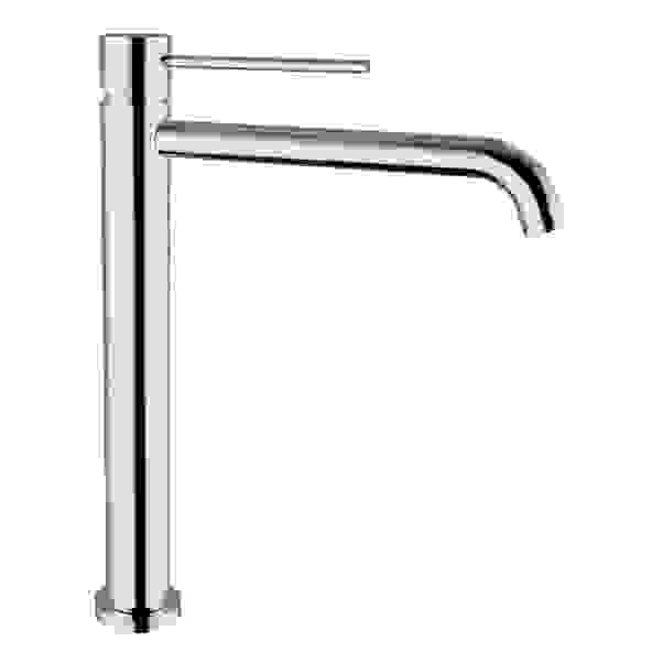 MISCELATORE LAVABO ALTO TEOREMA KEO CROMO CARTUCCIA ø 25 mm