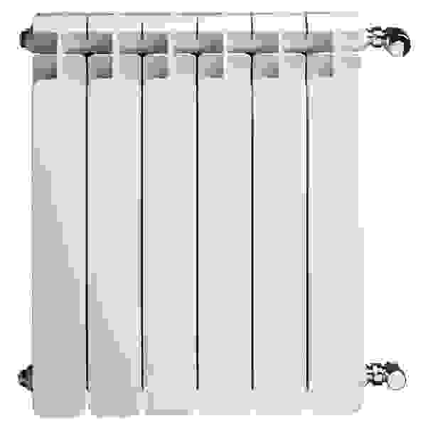 RADIATORE ALLUMINIO FARAL ALBA INTERASSE 600 PROFONDITA' 95 mm 5 ...